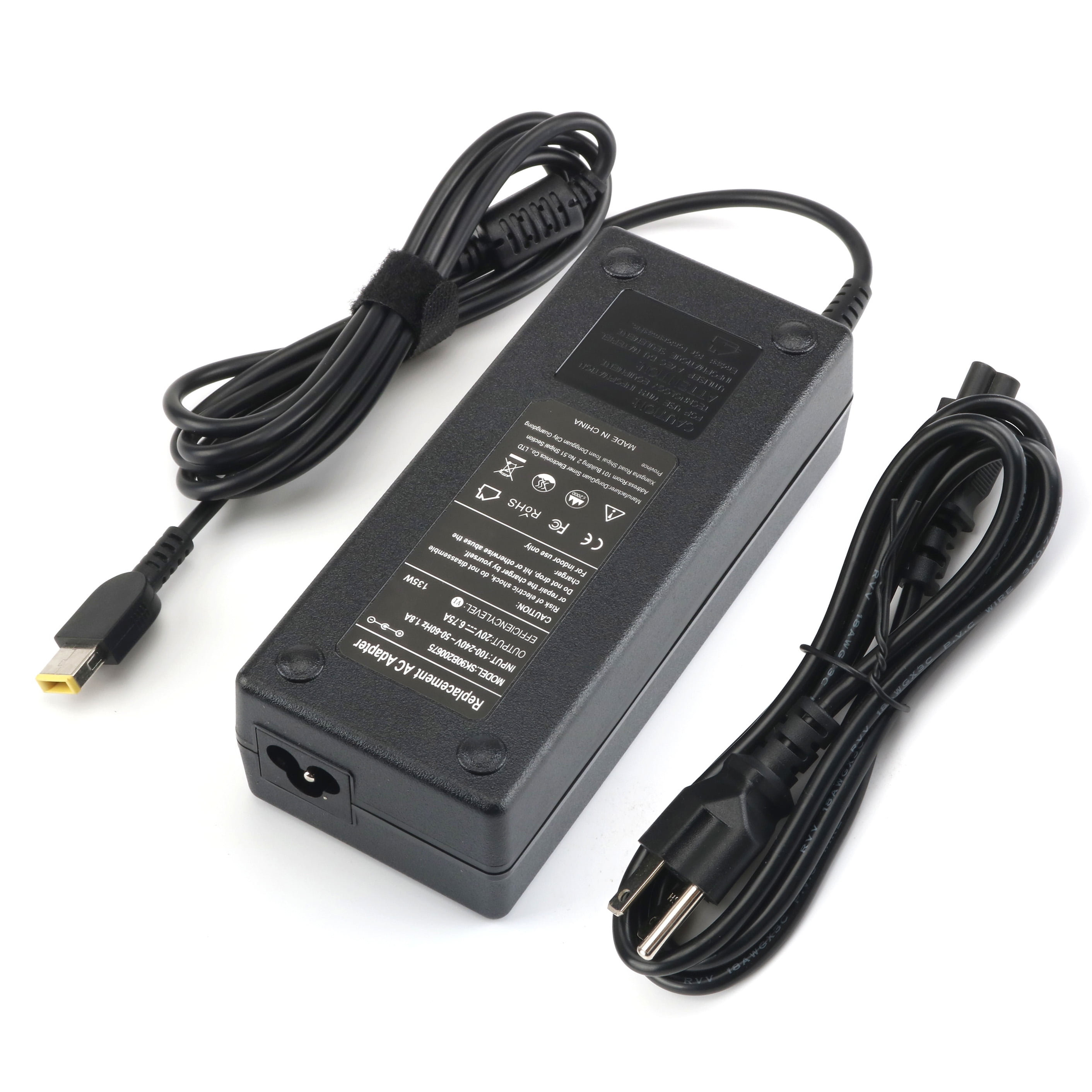135W AC Adapter for Lenovo ThinkPad T440S T450P T460P T470S T530 T540P ...