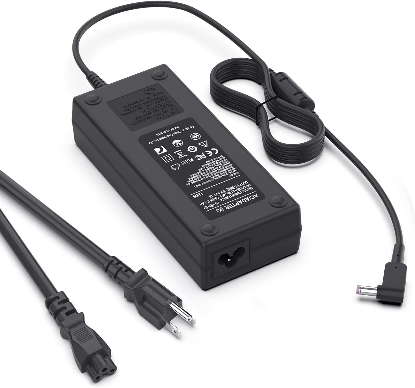 HFLRZZ 135W Laptop Charger for Acer Nitro 5 AN515 Series Aspire VX ...