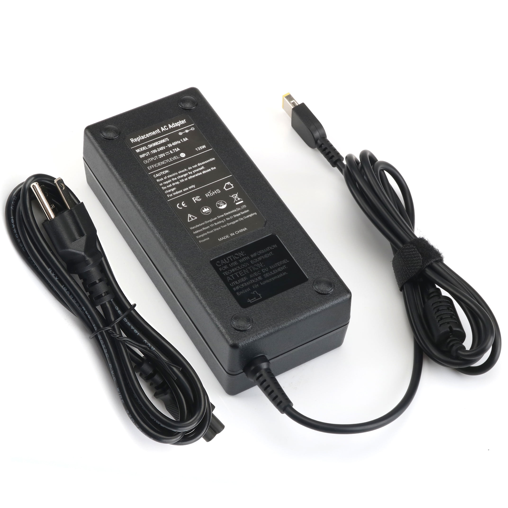 135W Charger for Thinkpad X1 Extreme P1 P15v T15p Gen 1 2 3 4, Ideacentre AIO 3 5 300 310A 310S ...