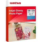 135gsm High Glossy Photo Paper 100 Sheets 8.5x11 Inches Thin Printing ...