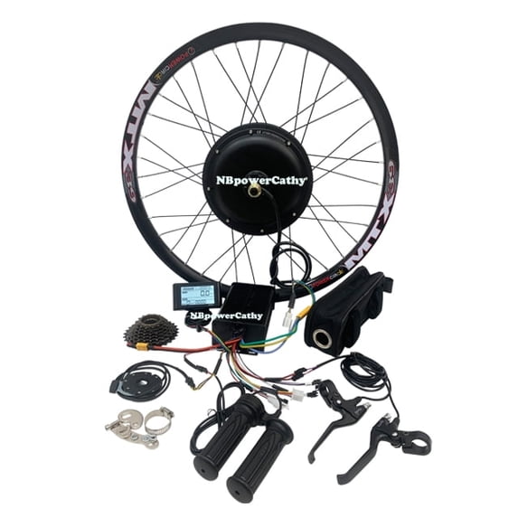 135mm Dropout 20inch 60v 72v 2000w MTX Wheel Ebike E Bike Electric Bike ...