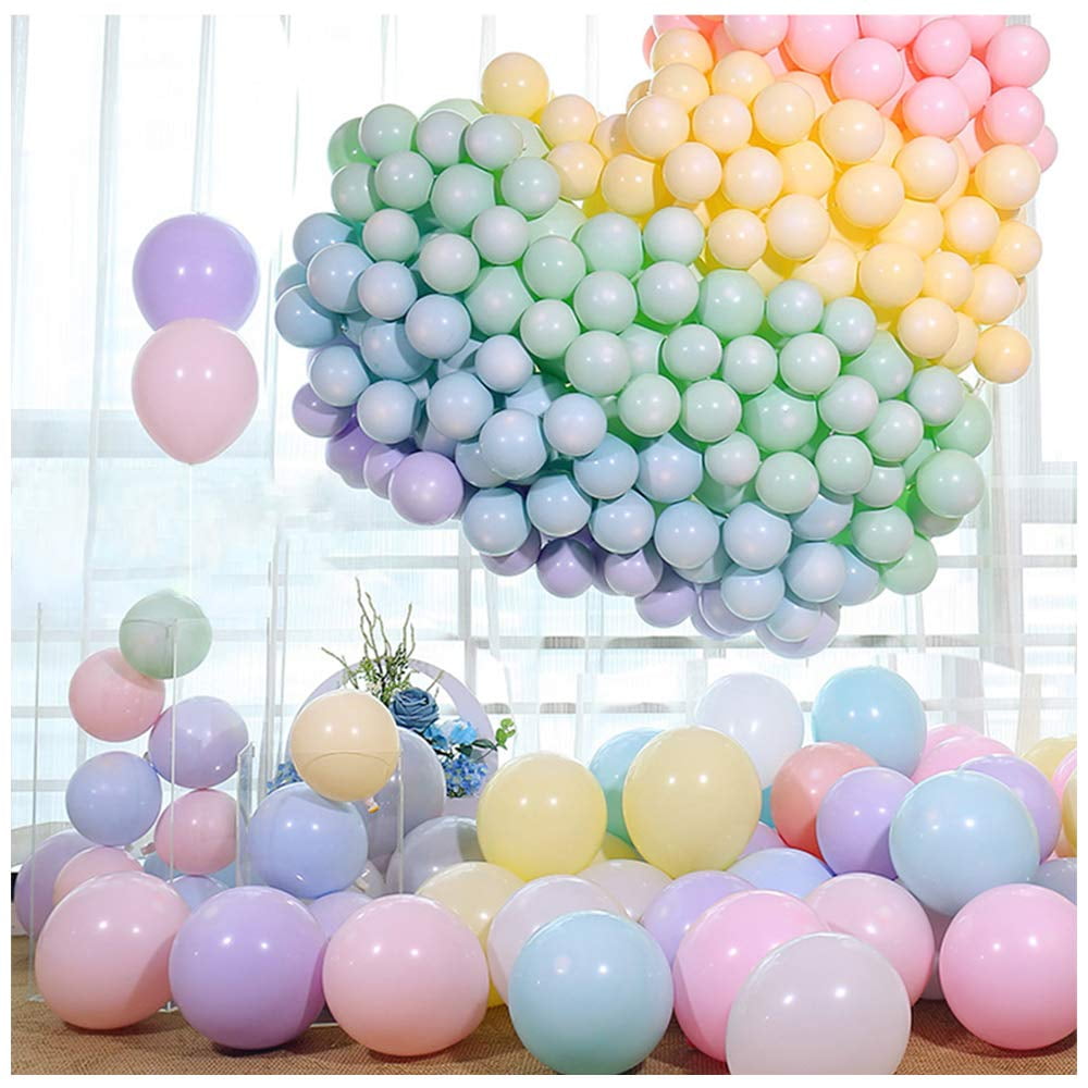 135pcs 12inch Macaron Color Party Balloons Combo, Suitable For ...