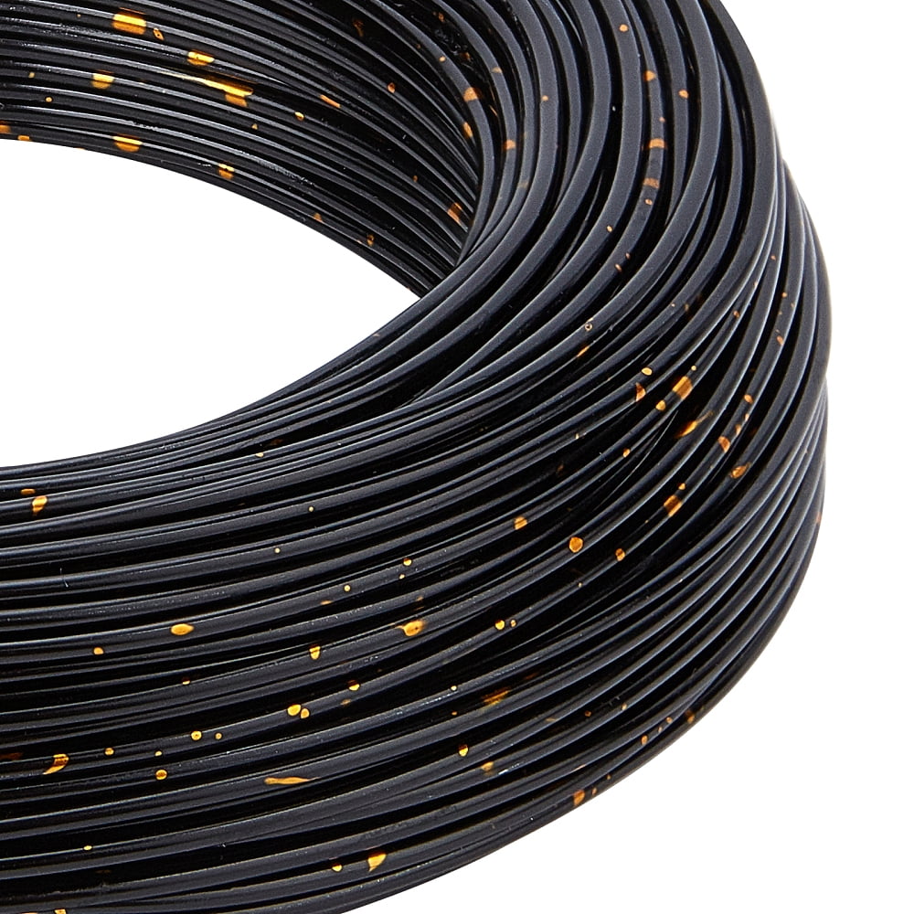 136 Feet Multicolor Jewelry Craft Aluminum Wire 15 Gauge Black Bendable ...