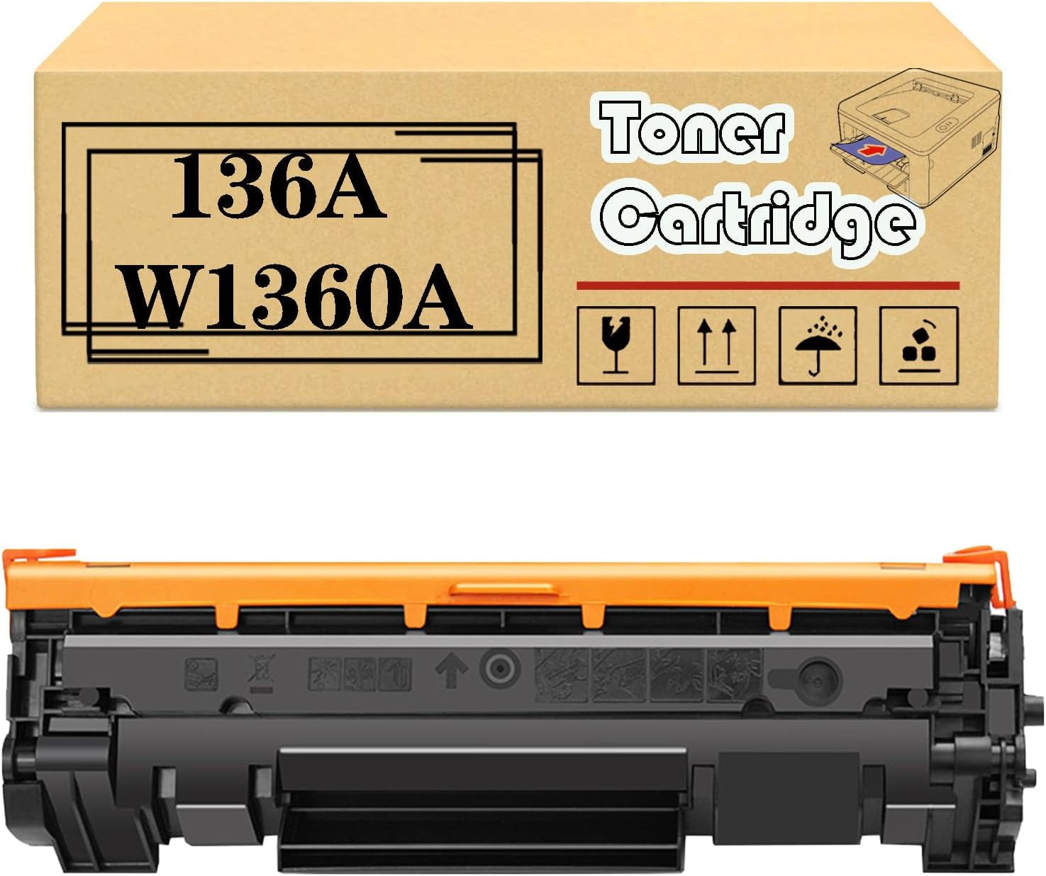 136A W1360A Toner Cartridges Compatible for HP M211dw MFP M236sdw ...