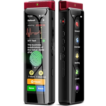 PenRecorderPro SL100 Digital Pocket Voice Recorder Pen, Handheld Mini ...