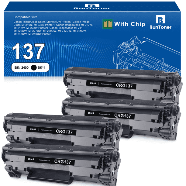 137 CRG137 Toner Cartridges Compatible for Canon imageCLASS MF230 ...