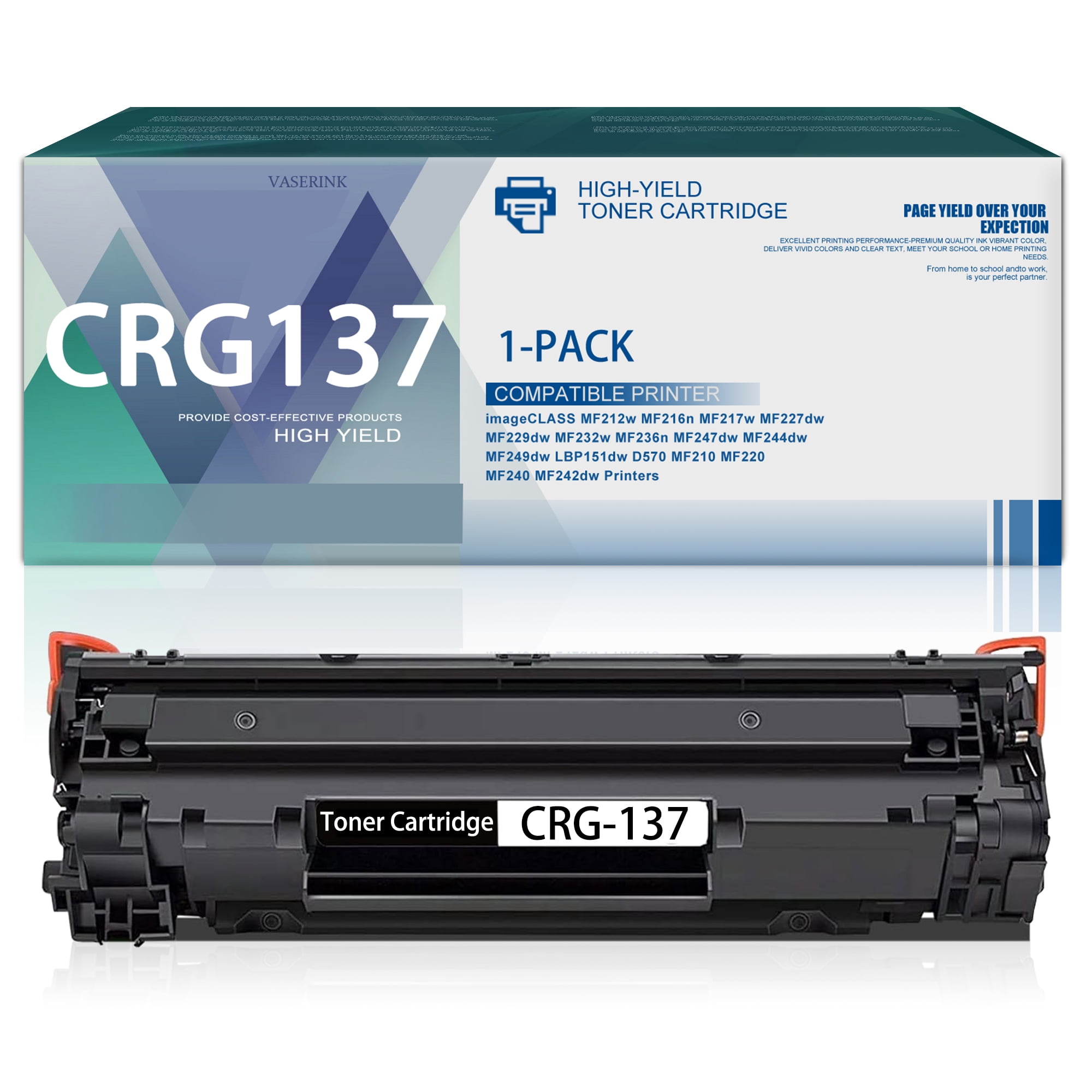 137 Toner Cartridge : CRG-137 Toner Replacement for Canon ImageClass ...