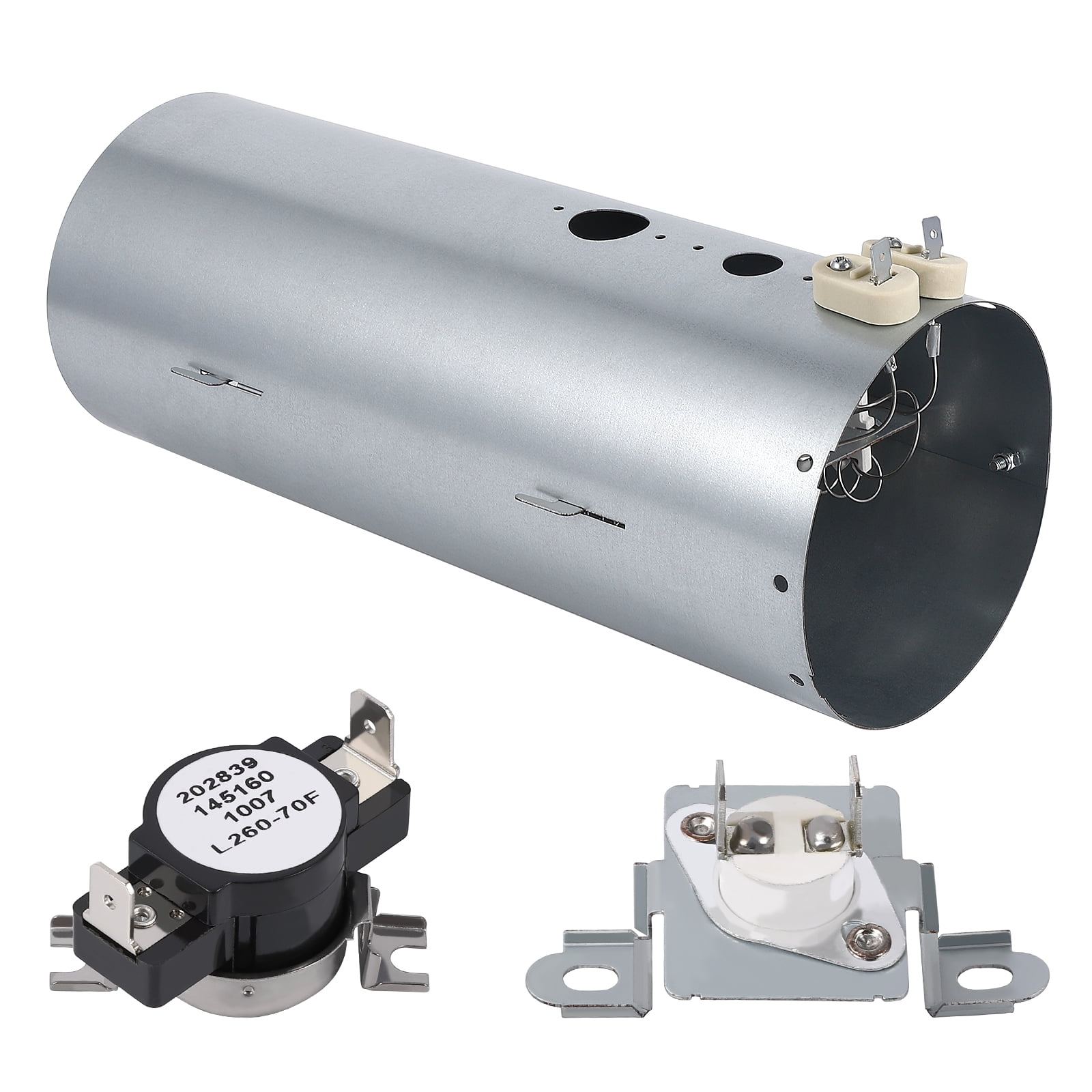 137114000 Dryer Heating Element, 3204267 Thermostat and 137032600 ...