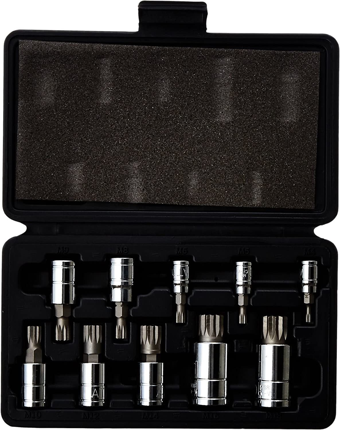 13782 10-Piece Triple Square Spline Bit Socket Set - Walmart.com
