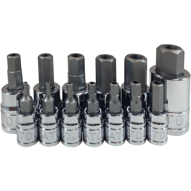 13795 Tamper-Resistant Metric HEX Bit Socket Set, 13 Piece, 1 Pack ...