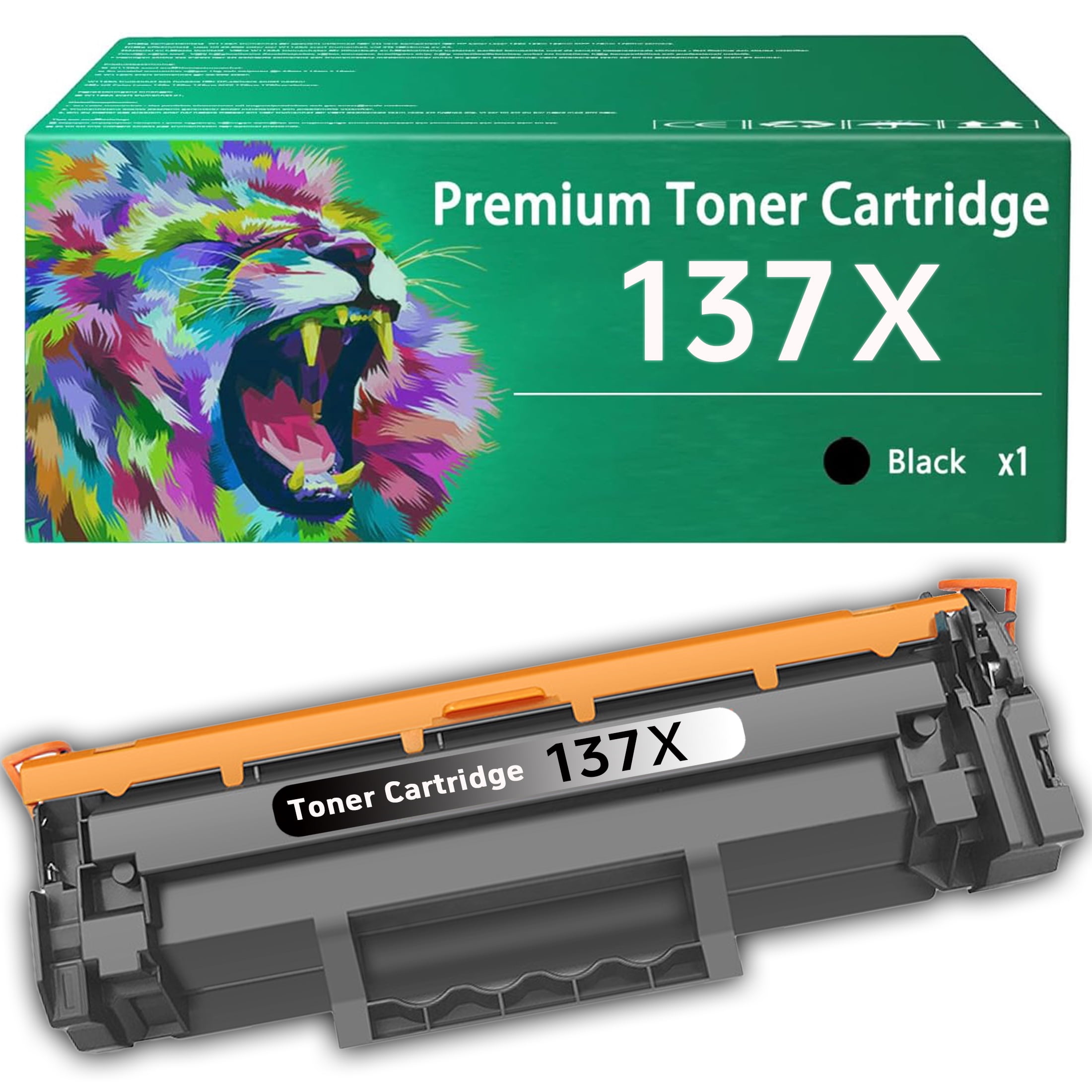 137A Toner Cartridge Compatible with HP 137A W1370A 137X W1370X 137XL ...