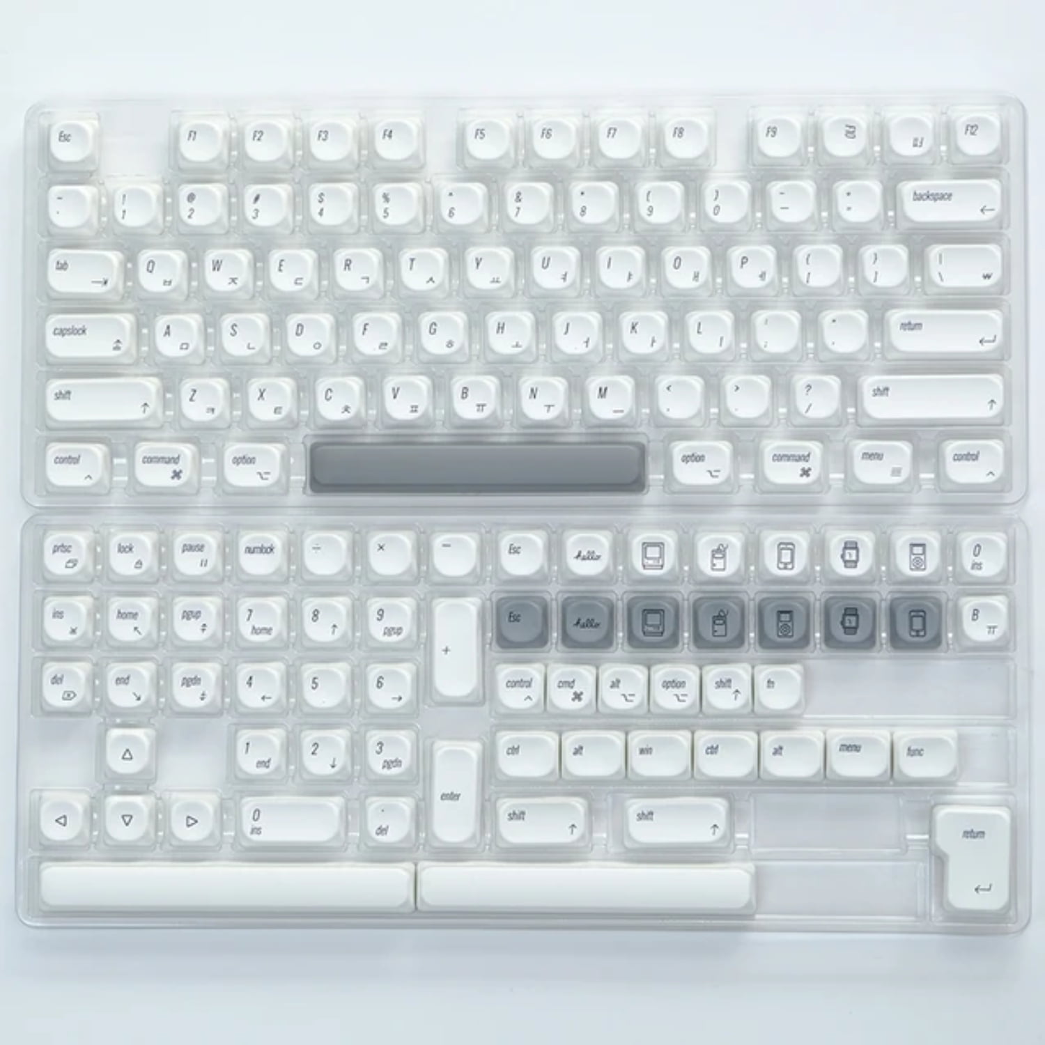 138 Keys Japanese Russian Korean KOA Profile PBT Keycap For Cherry Mx ...