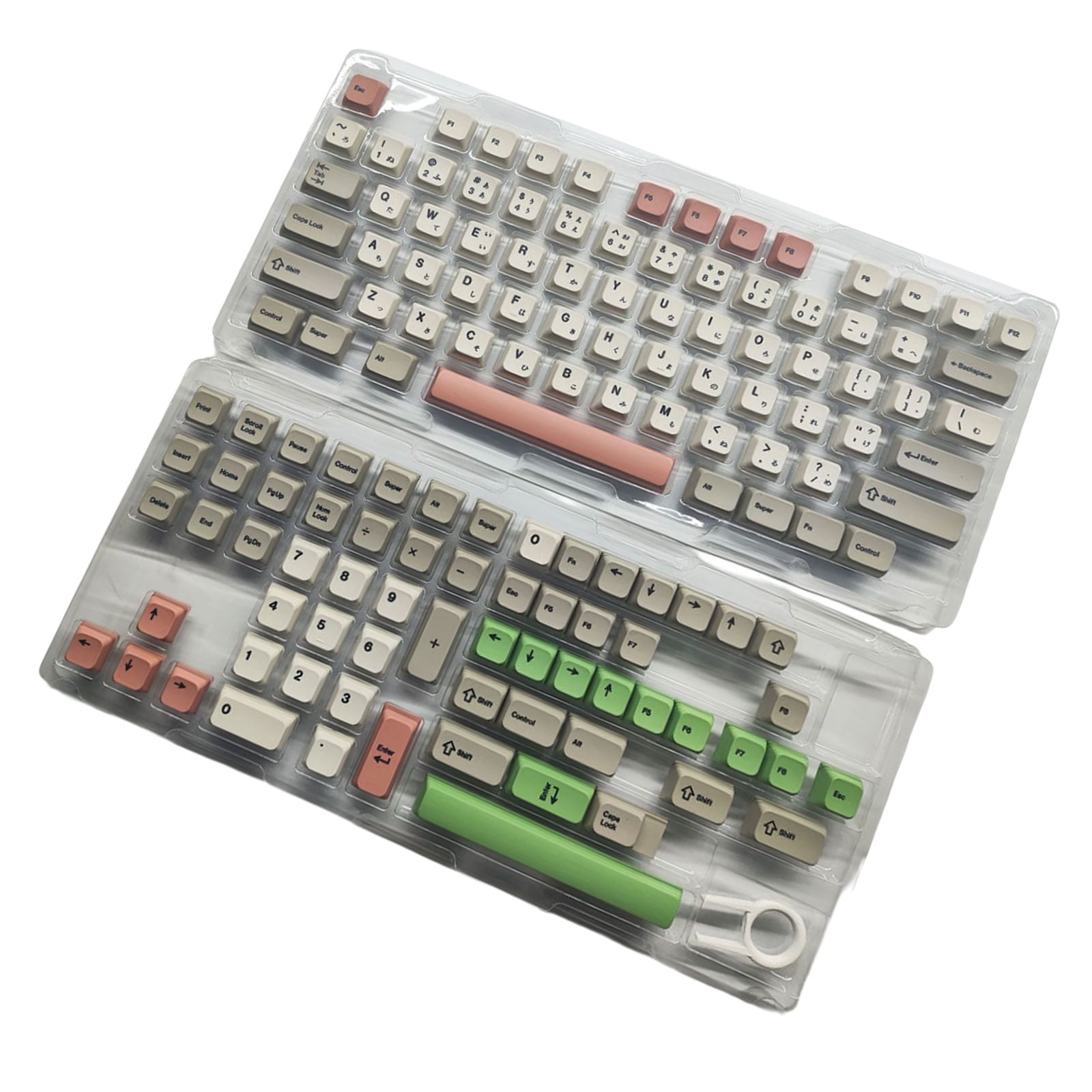 138Key/set XDA Height 9009 Retro Keycap for Mechanical Keyboards PBTs ...