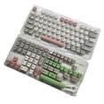 138Key/set XDA Height 9009 Retro Keycap for Mechanical Keyboards PBTs ...