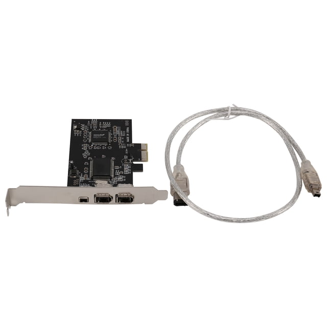 1394 Firewire Card PCIe 3 Ports 1394A Firewire Expansion Card PCI ...