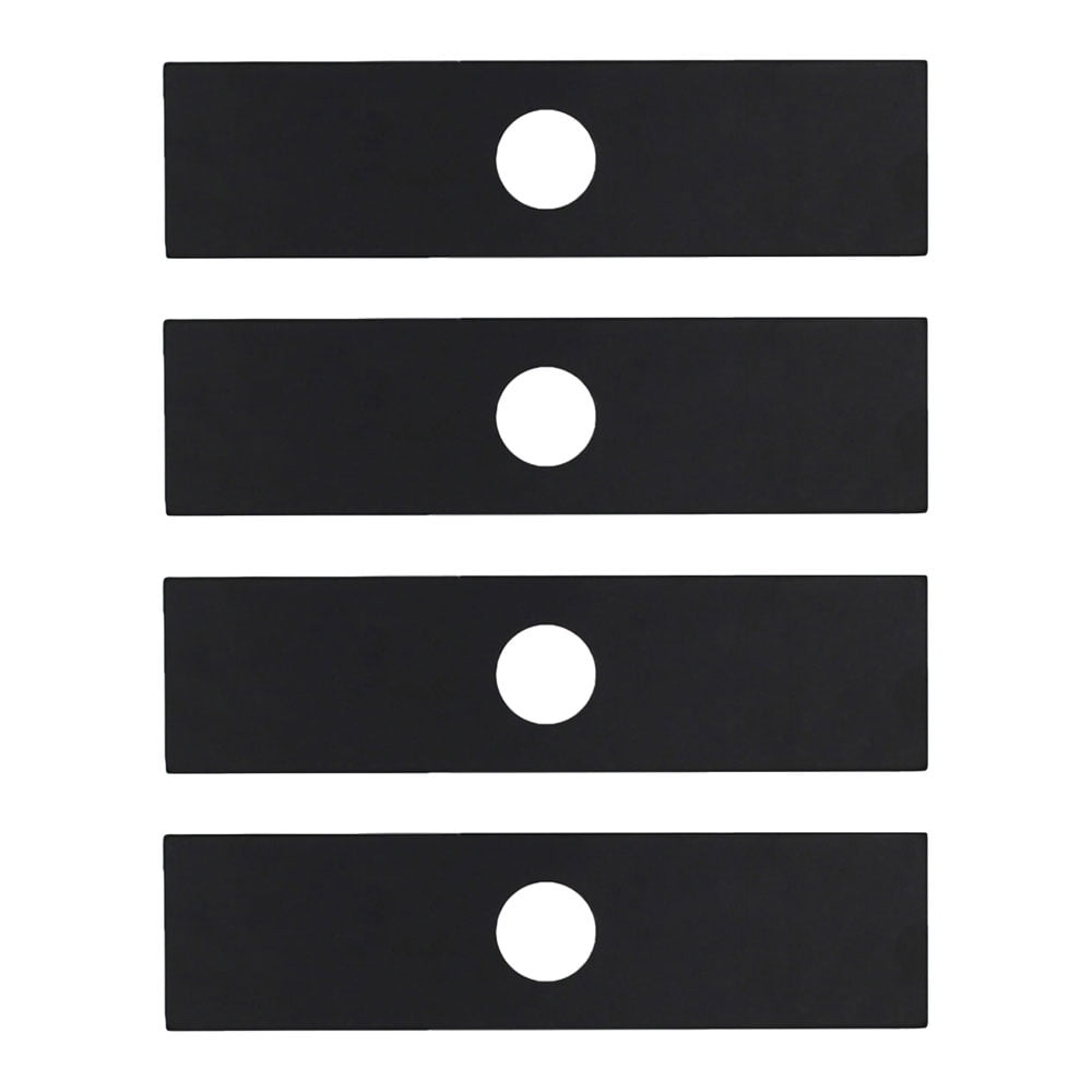 Qty 4: 8" x 2" x 0.125" x 1" Edger Blade Fits Universal Products ...
