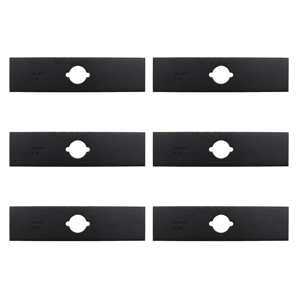 13940 Qty 6: 8" x 2" x 0.125" x 1" Edger Blade Fits Universal Products ...