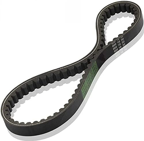 139QMB Reinforced 669-18-30 Racing CVT Drive Belt Compatible with GY6 49cc 50cc， Roketa Baja ...