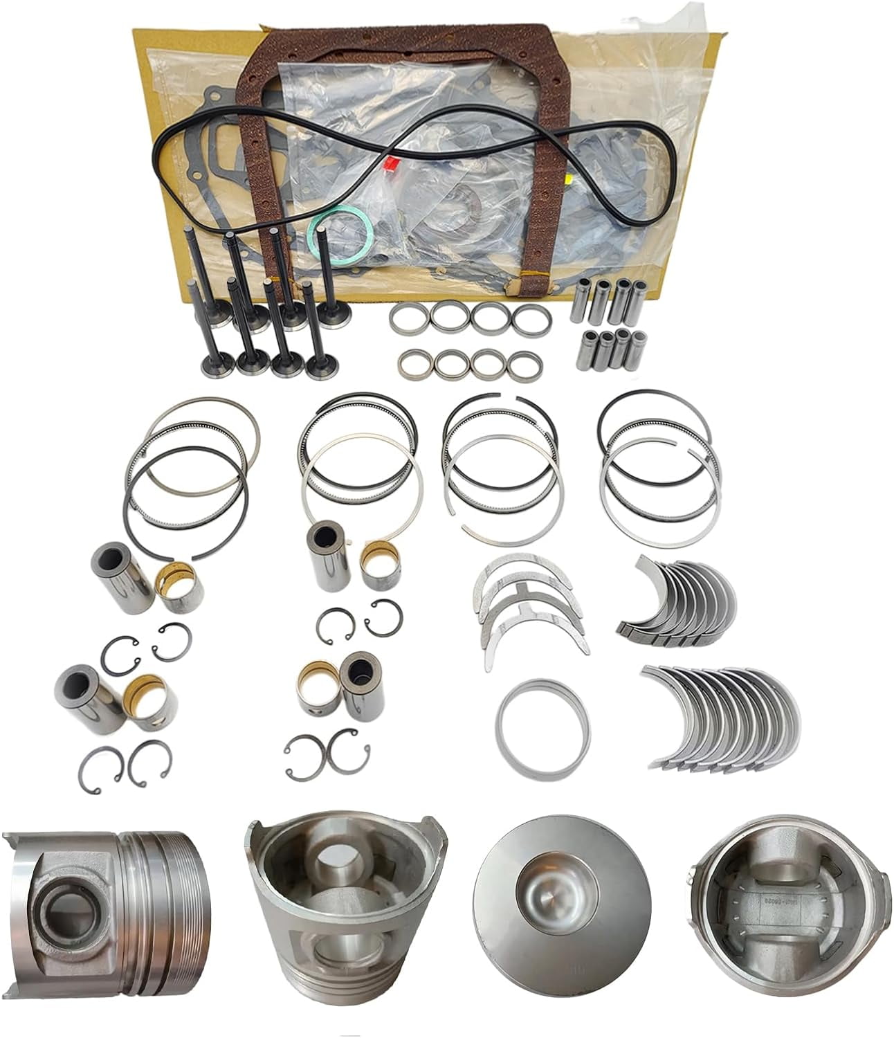 13B Engine Overhaul Rebuild Kit (No cylinder liner) for Toyota Dyna 3B ...
