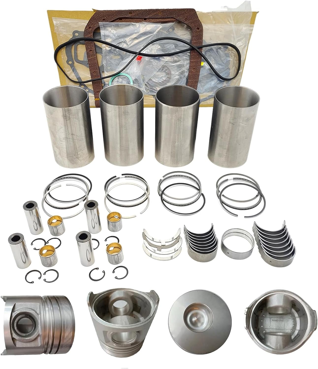 13B Engine Overhaul Rebuild Kit (No valve set) Compatible for Toyota ...
