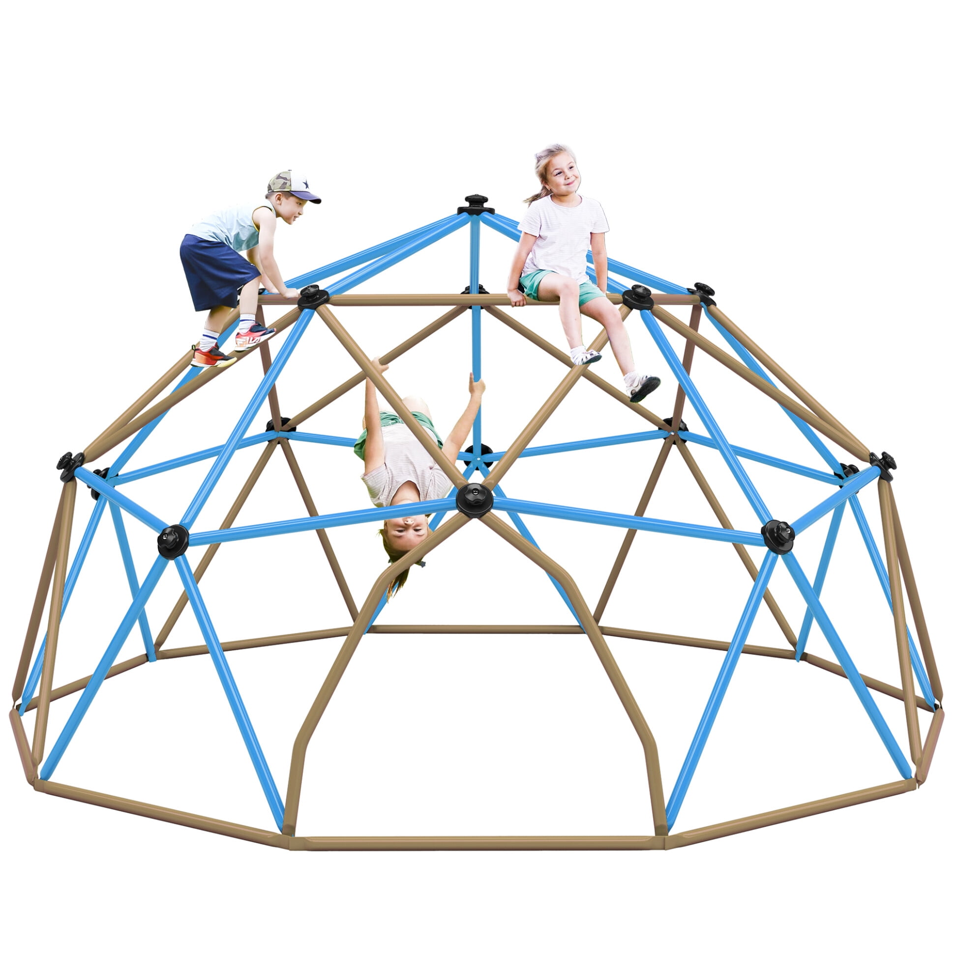 13FT Outdoor Climbing Dome, Sturdy Steel Frame for Kids 3-10, 1000 Lbs ...