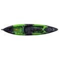 13FT Olive Green Sit-on-Top Fishing Kayak with Paddle & Comfortable ...