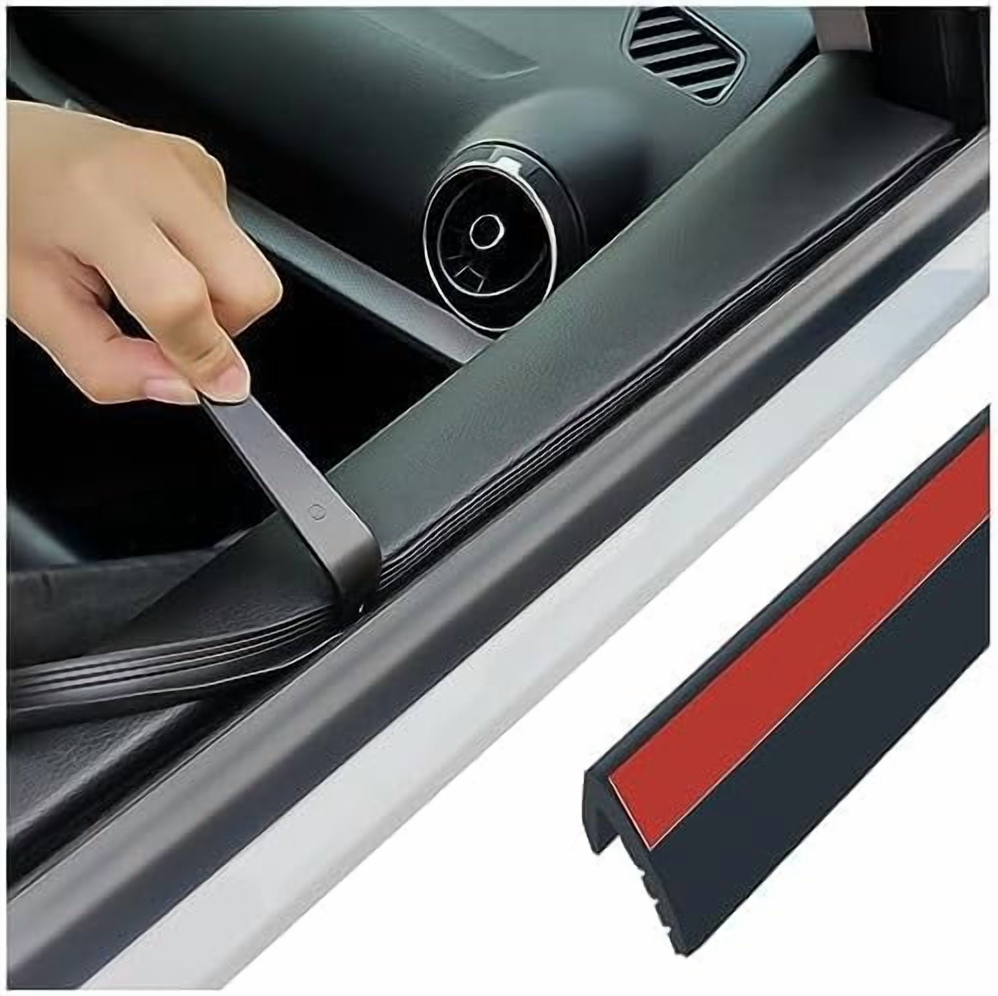 13Ft Car Door Rubber Seal Strip,Silent & Dustproof Rubber Car Window ...
