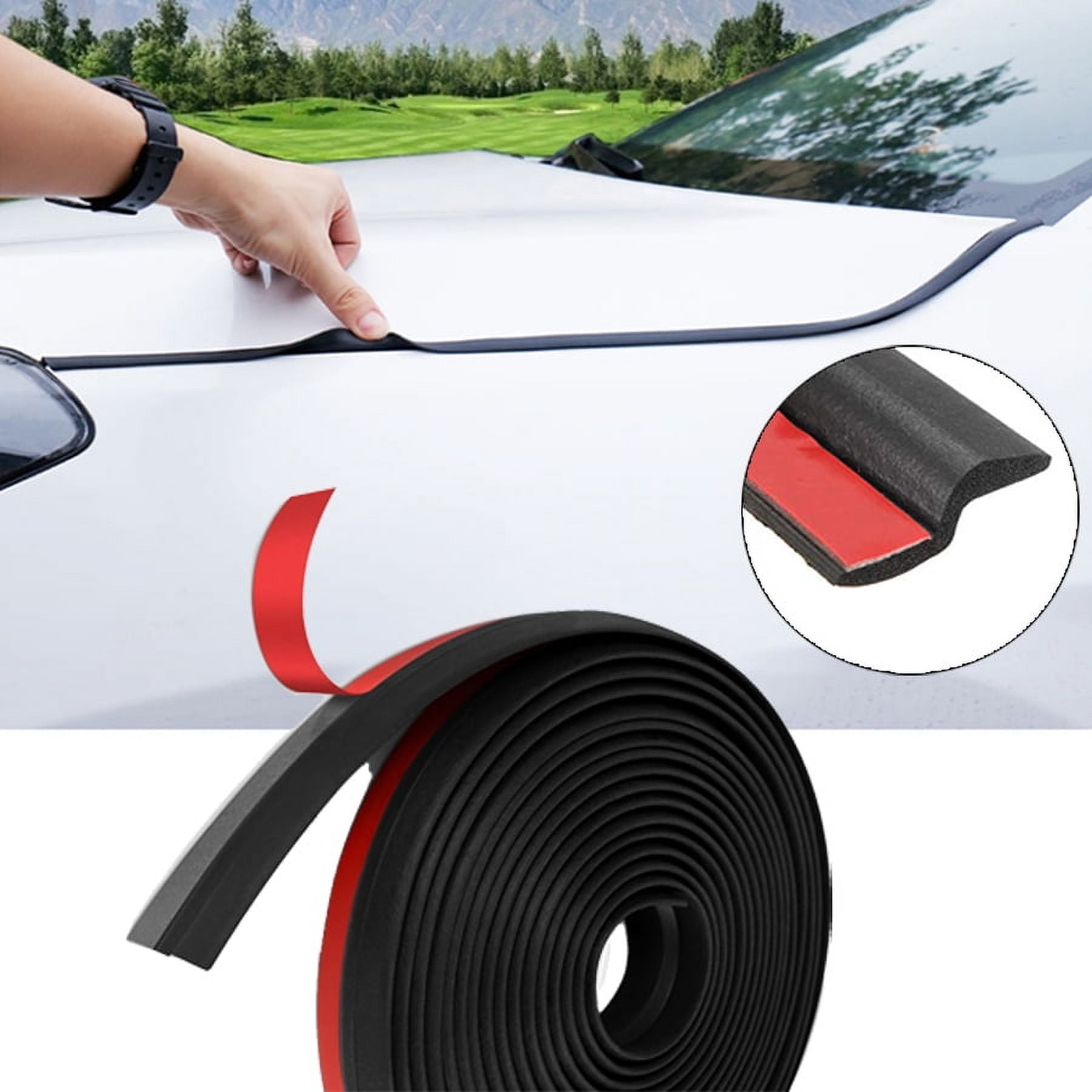 13Ft Car Front Windshield Strip Door Trim Hood Leak Molding Weather ...