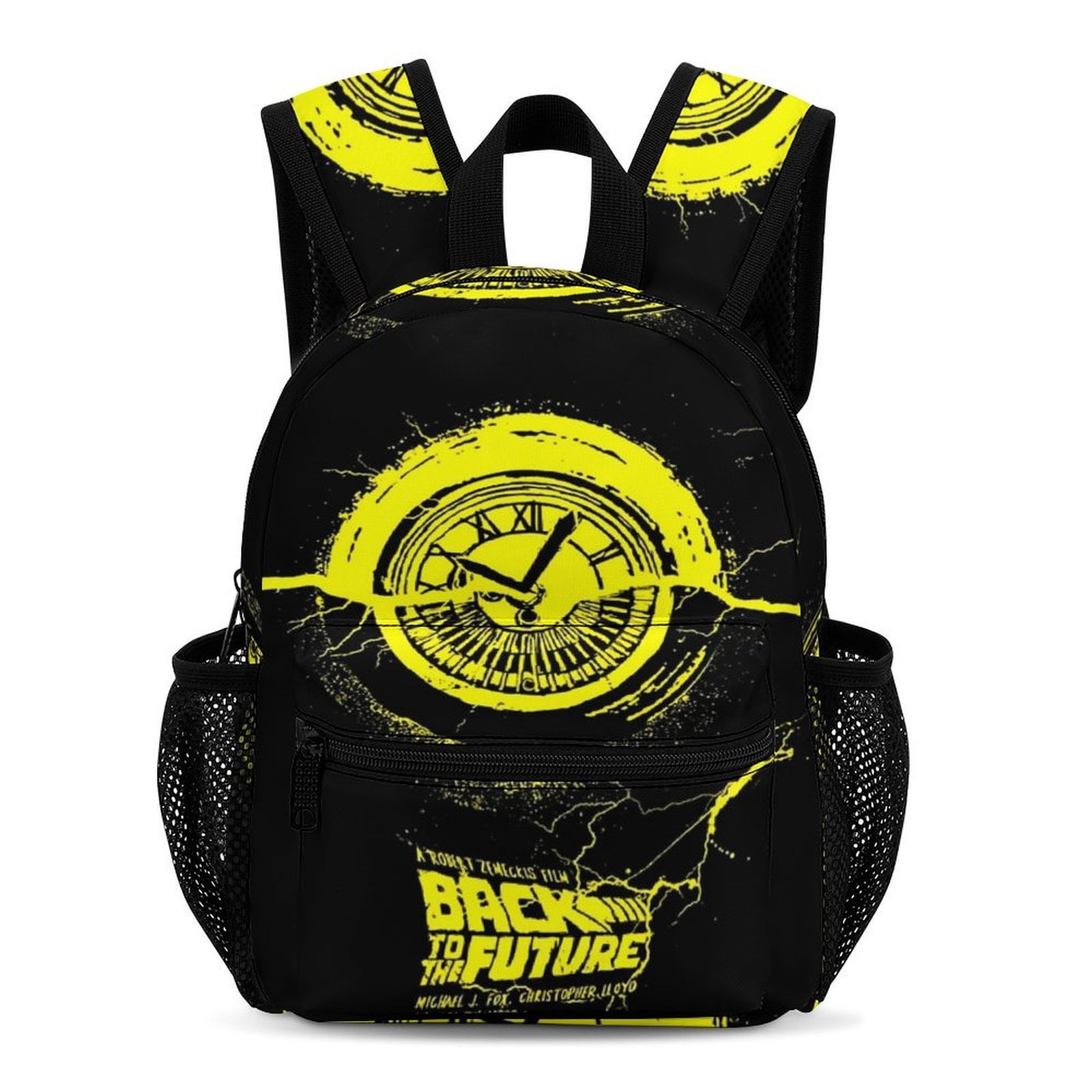 13In Back T0 Movie Future Backpack Front Pocket Small Knapsack Cartoon ...