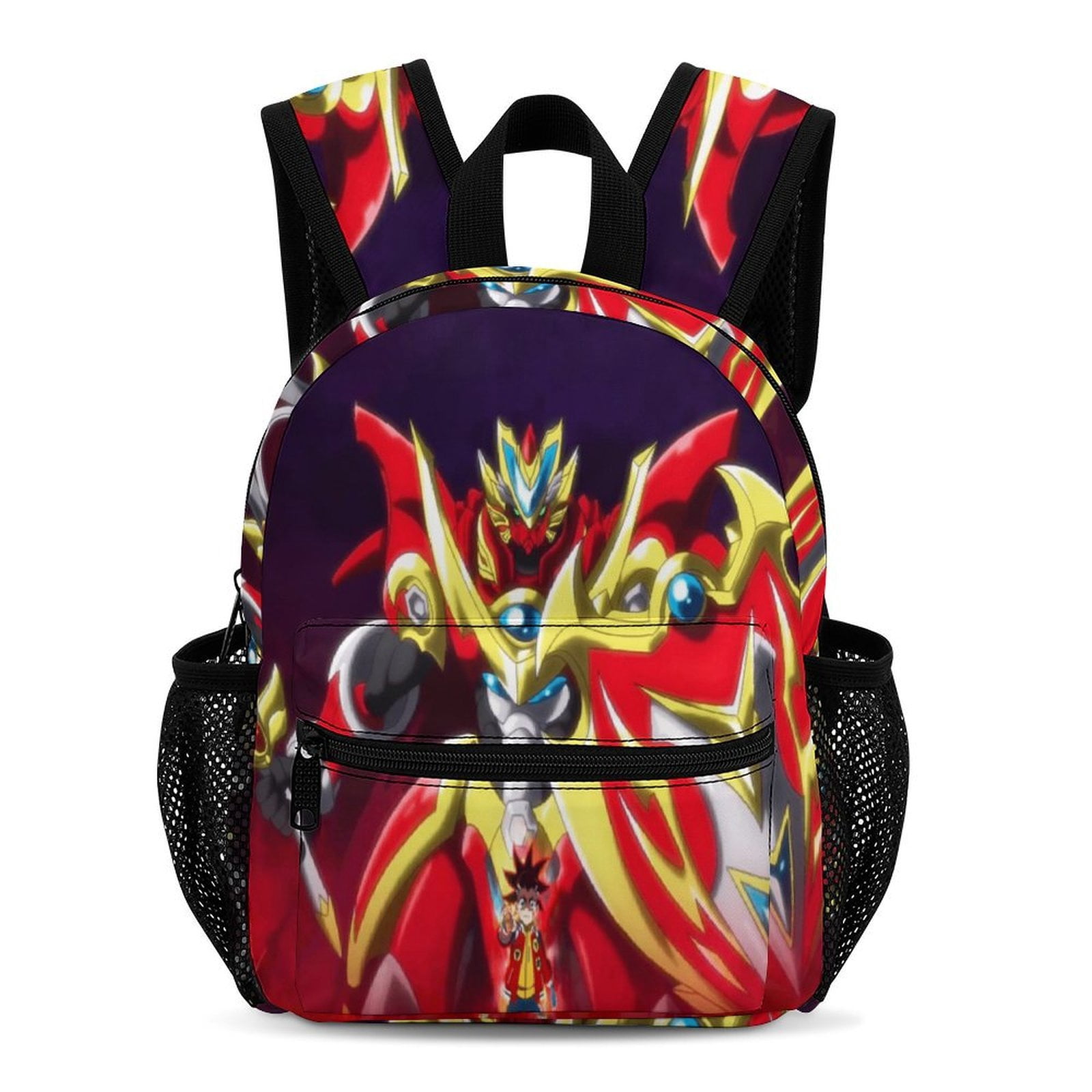 13In Beybl0de Anime Burs7 Backpack Front Pocket Small Knapsack Cartoon ...