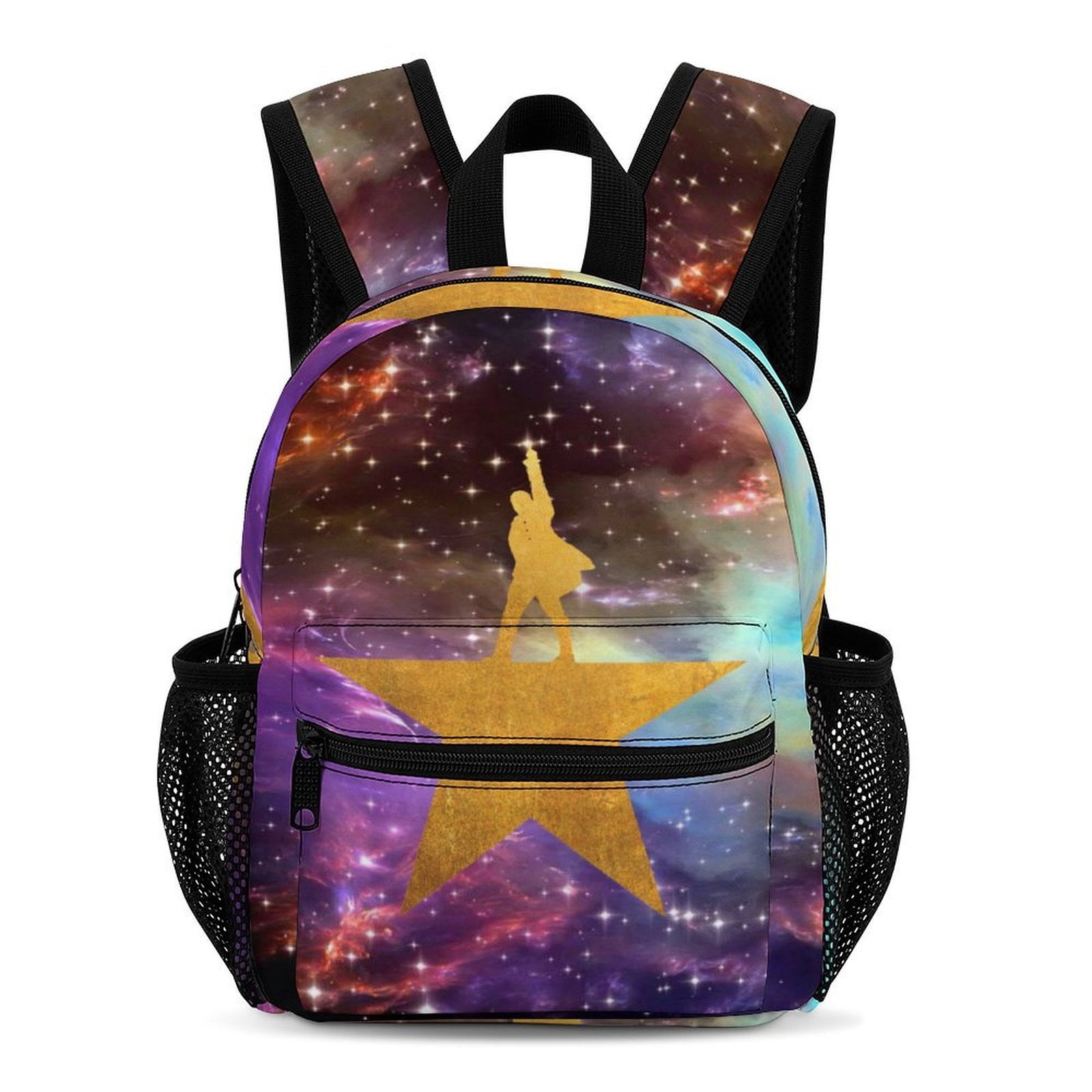 13In Hamil-,ton Star Music0l Backpack Front Pocket Small Knapsack ...
