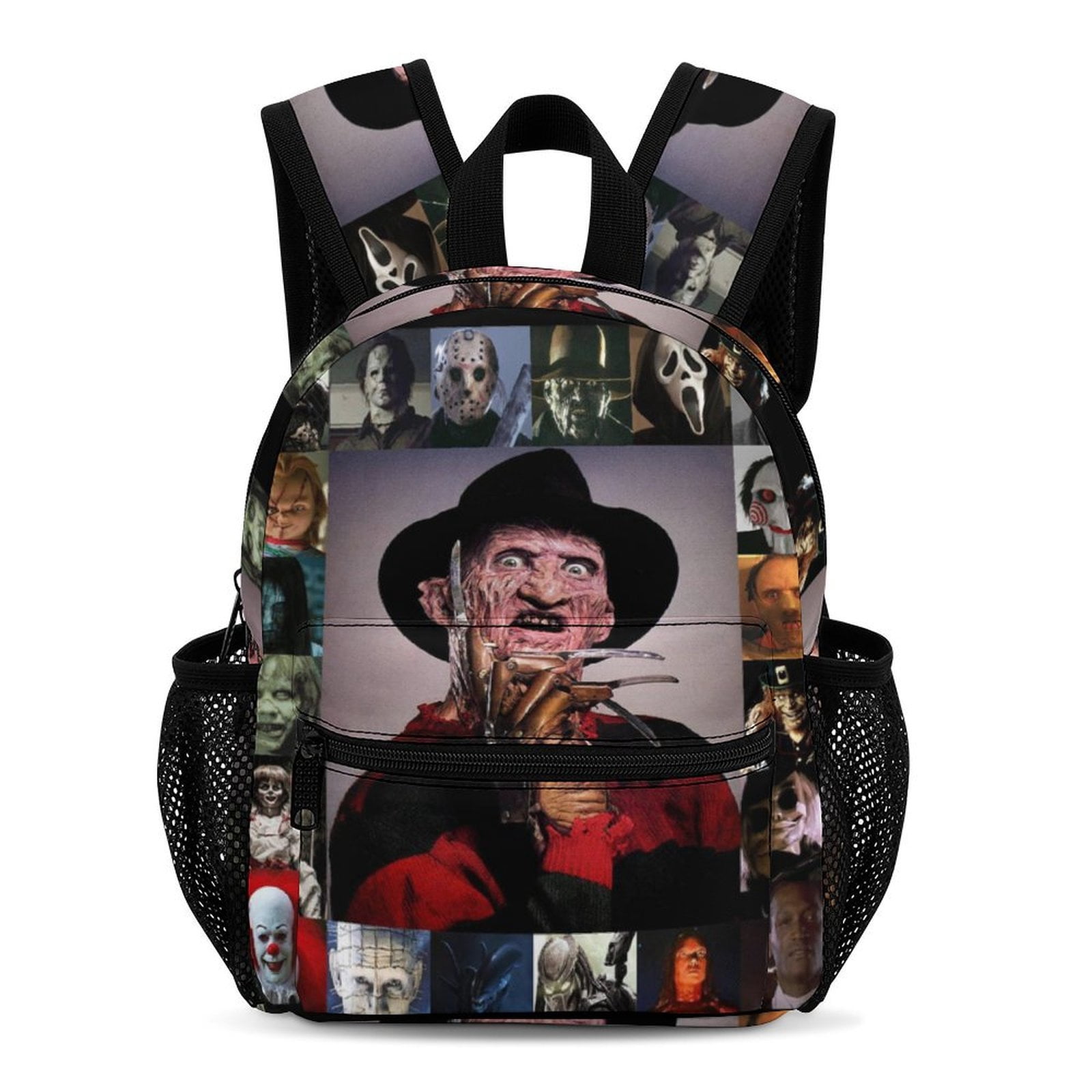 13In Horror Character Movie Backpack Front Pocket Knapsack Daypack ...