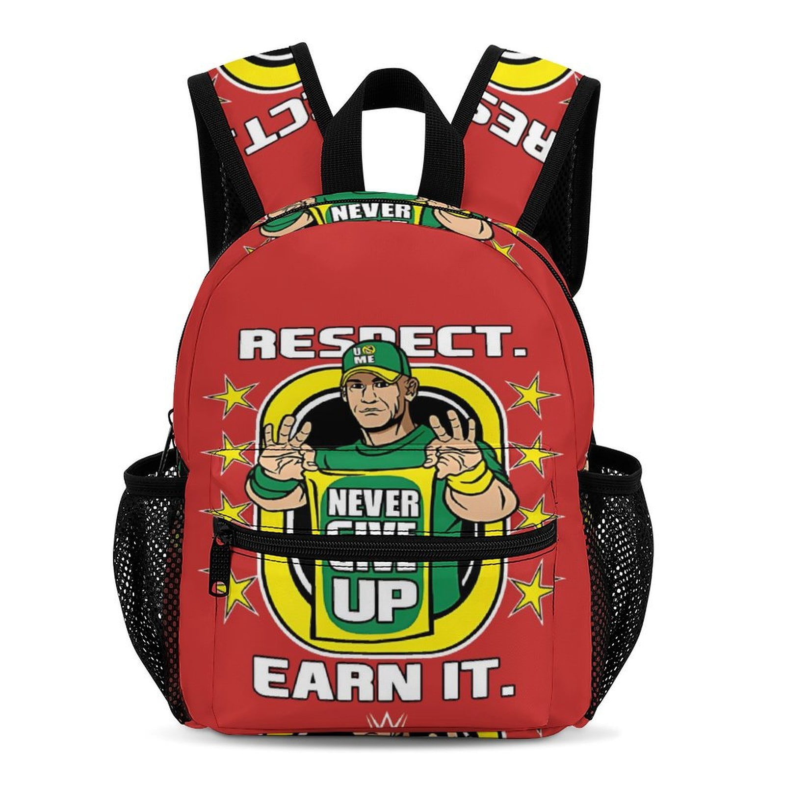 13In John Wrestler Cena Backpack Front Pocket Knapsack Daypack ...
