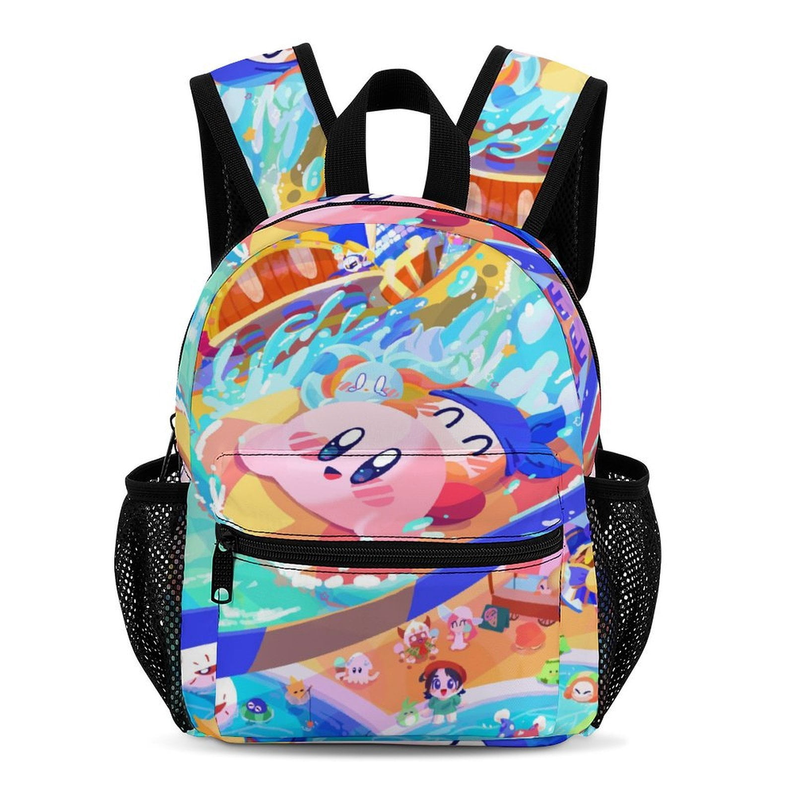 13In Kir-,by0 Backpack Front Pocket Small Knapsack Cartoon Daypack ...