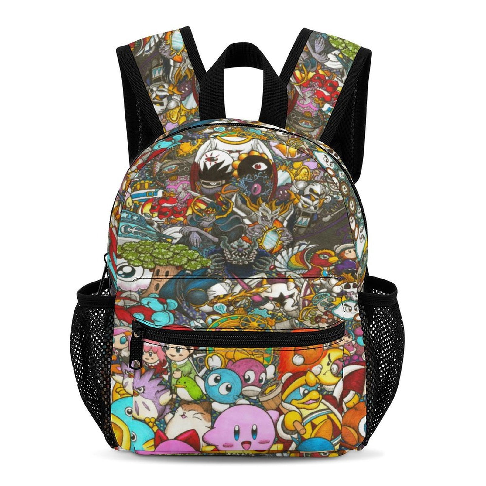 13In Kir-,by0 Backpack Front Pocket Small Knapsack Cartoon Daypack ...