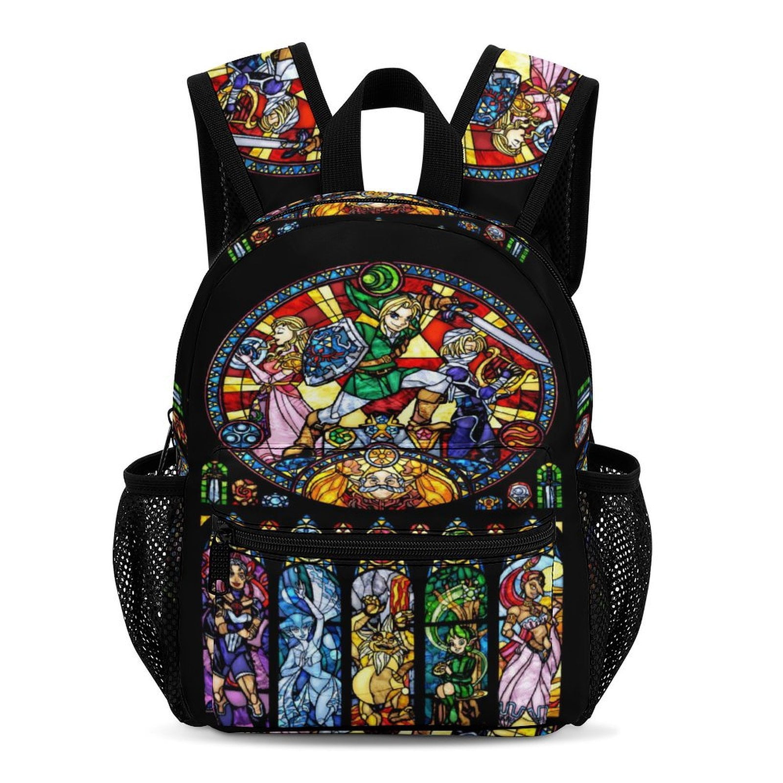 13In Le-Gend 0f Zel-,Da0 Backpack Front Pocket Small Knapsack Cartoon ...