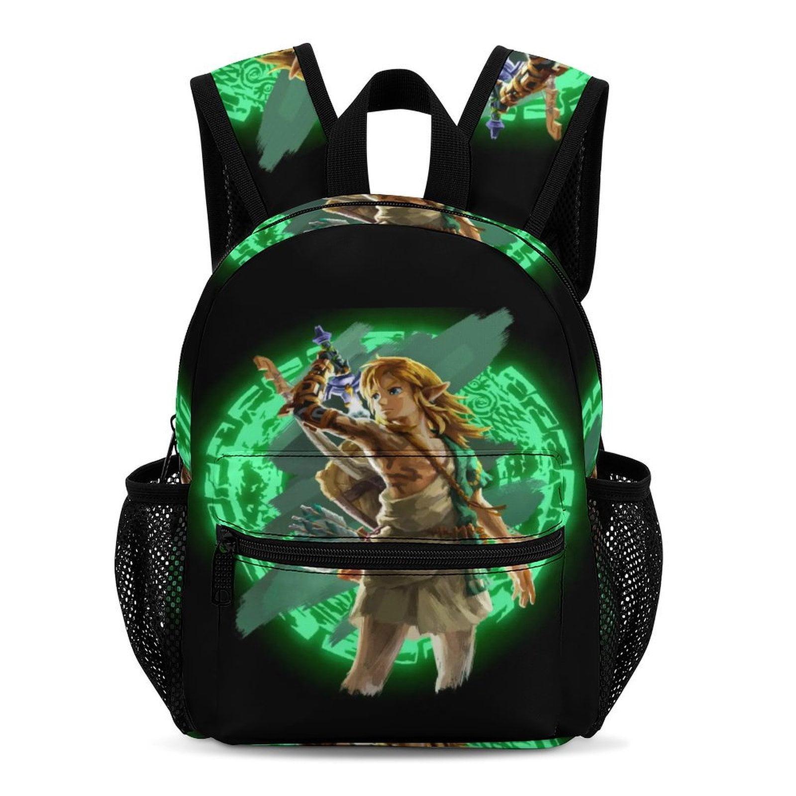 13In Le-Gend 0f Zel-,Da0 Backpack Front Pocket Small Knapsack Cartoon ...