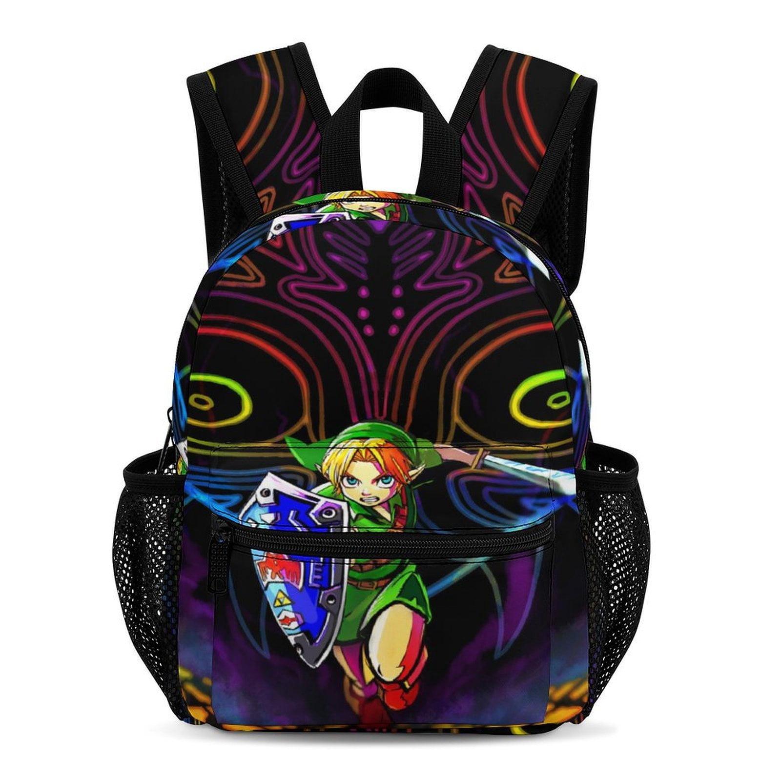 13In Le-Gend 0f Zel-,Da0 Backpack Front Pocket Small Knapsack Cartoon ...