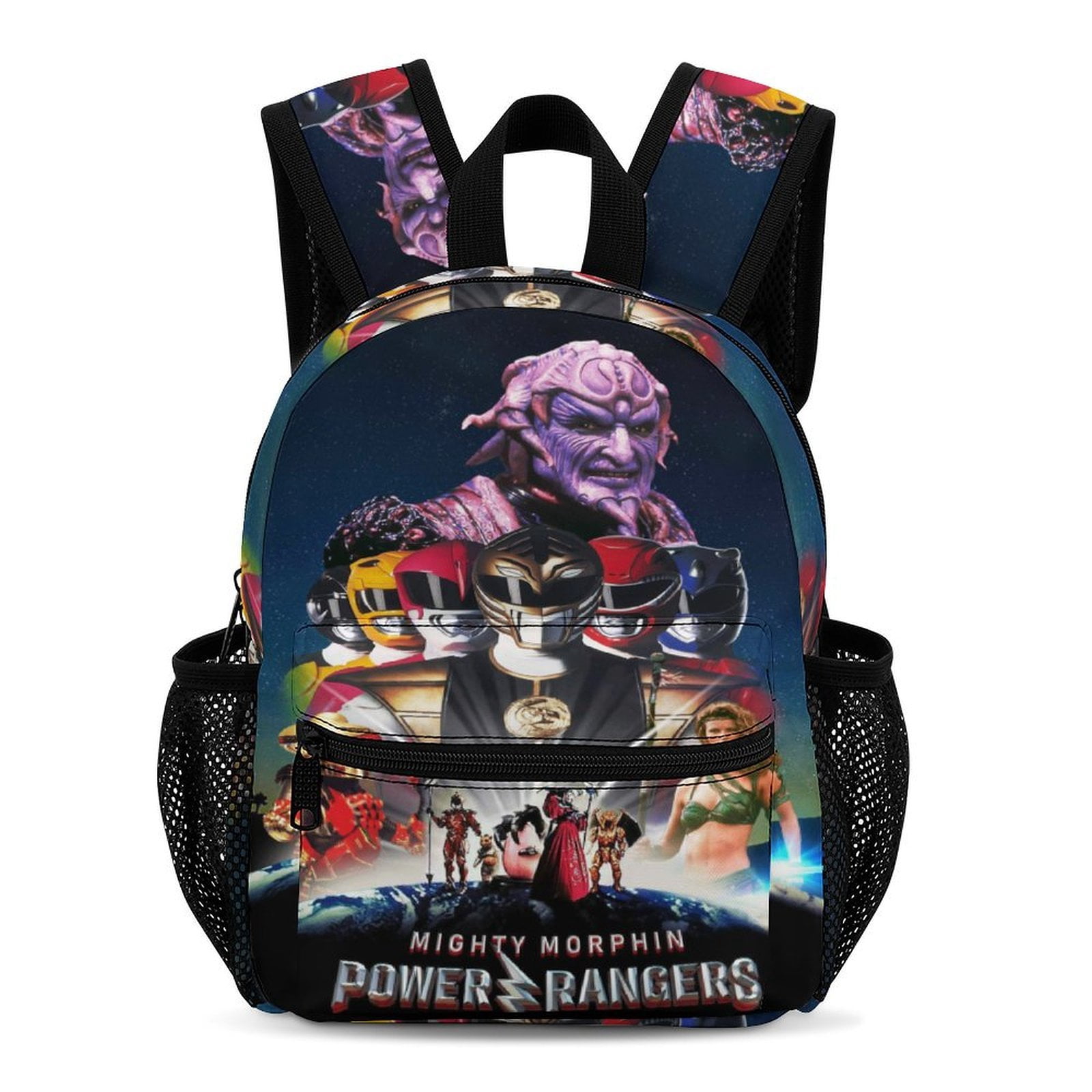 13In Power Team Ran-,Ger2 Backpack Front Pocket Small Knapsack Cartoon ...