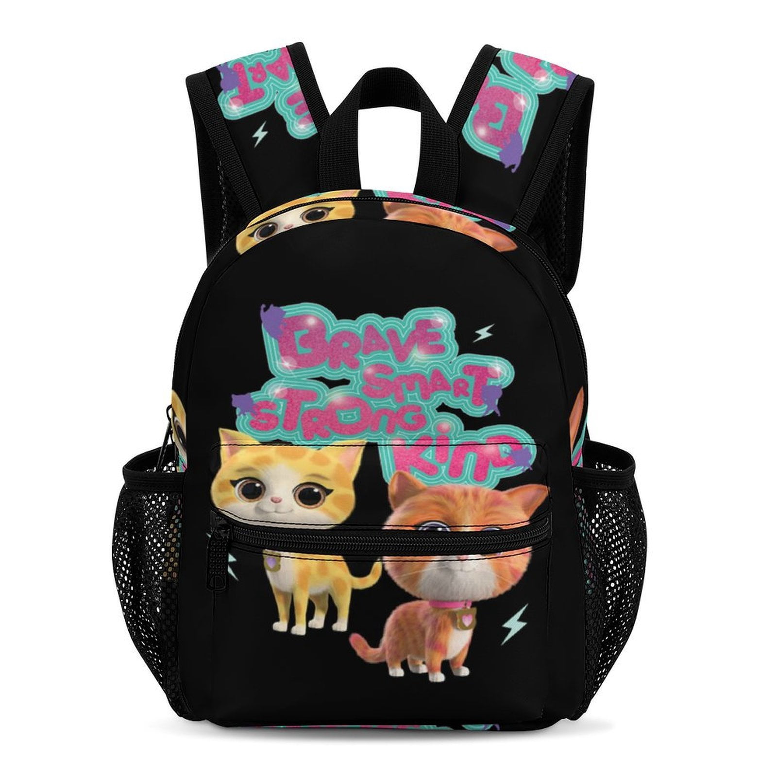 13In Super Anime Kitty Backpack Front Pocket Small Knapsack Cartoon ...