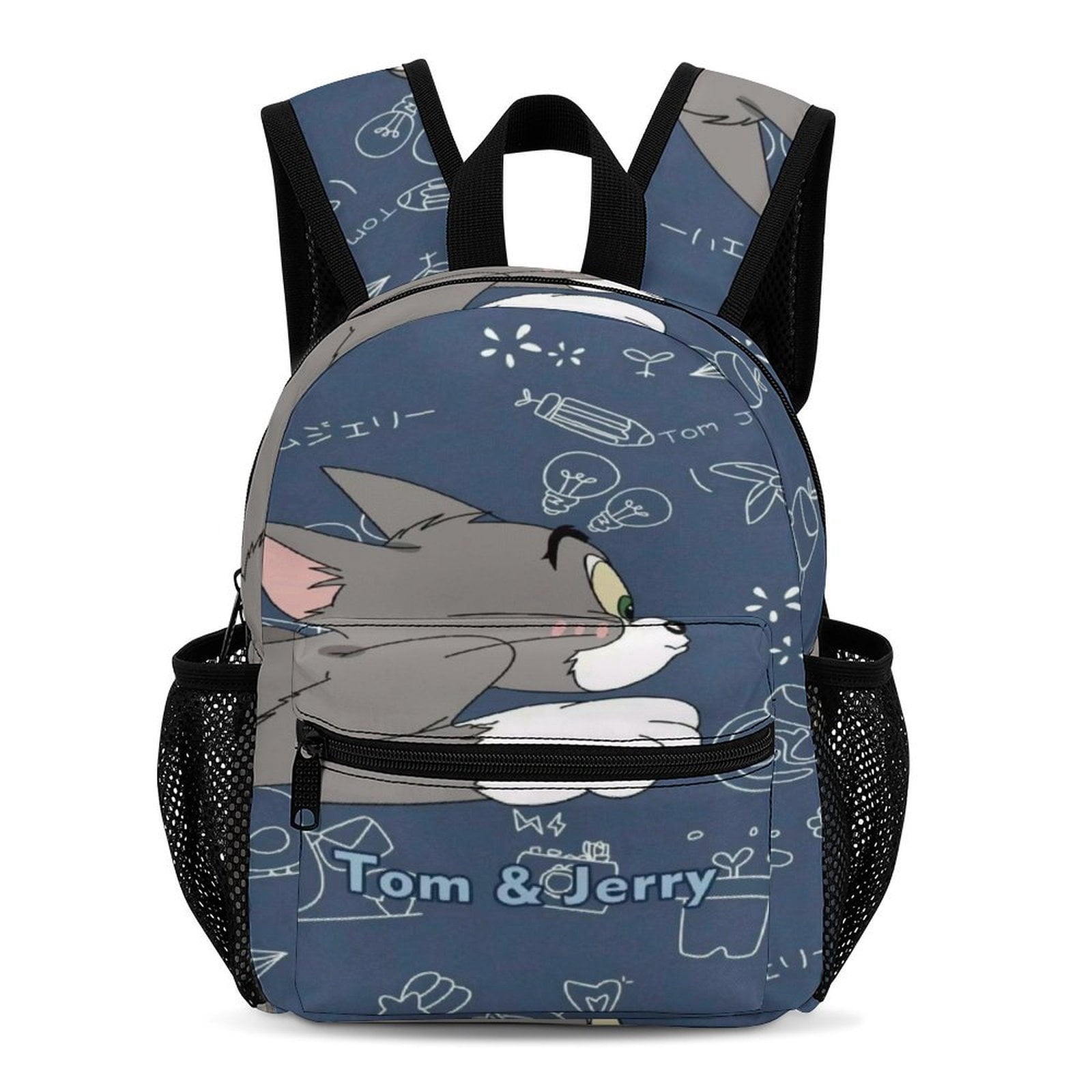 13In Tom Cat Jerly Backpack Front Pocket Knapsack Daypack Lightweight ...