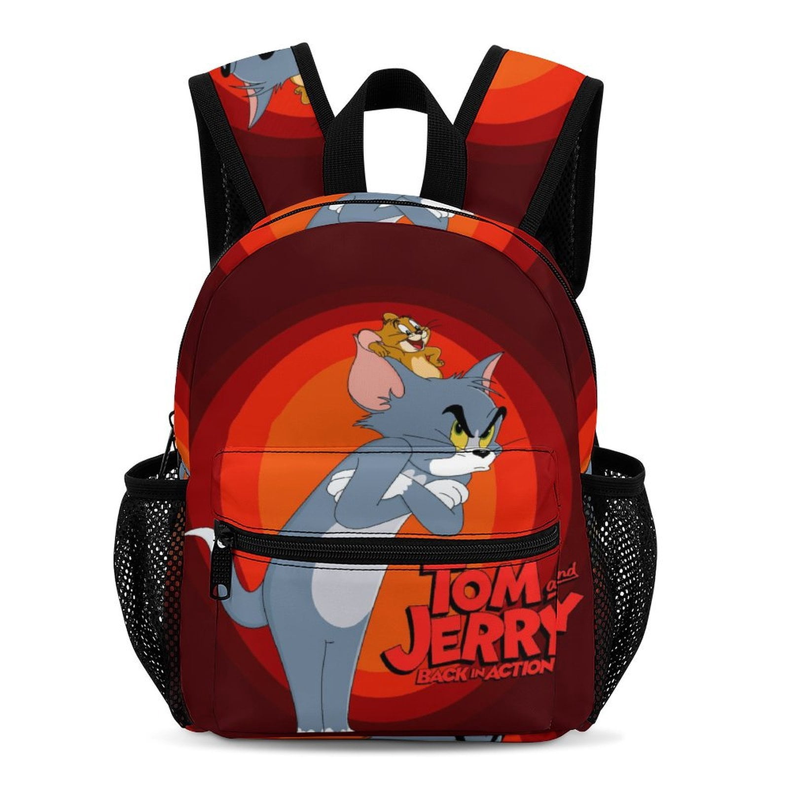 13In Tom Cat Jerly Backpack Front Pocket Knapsack Daypack Lightweight ...