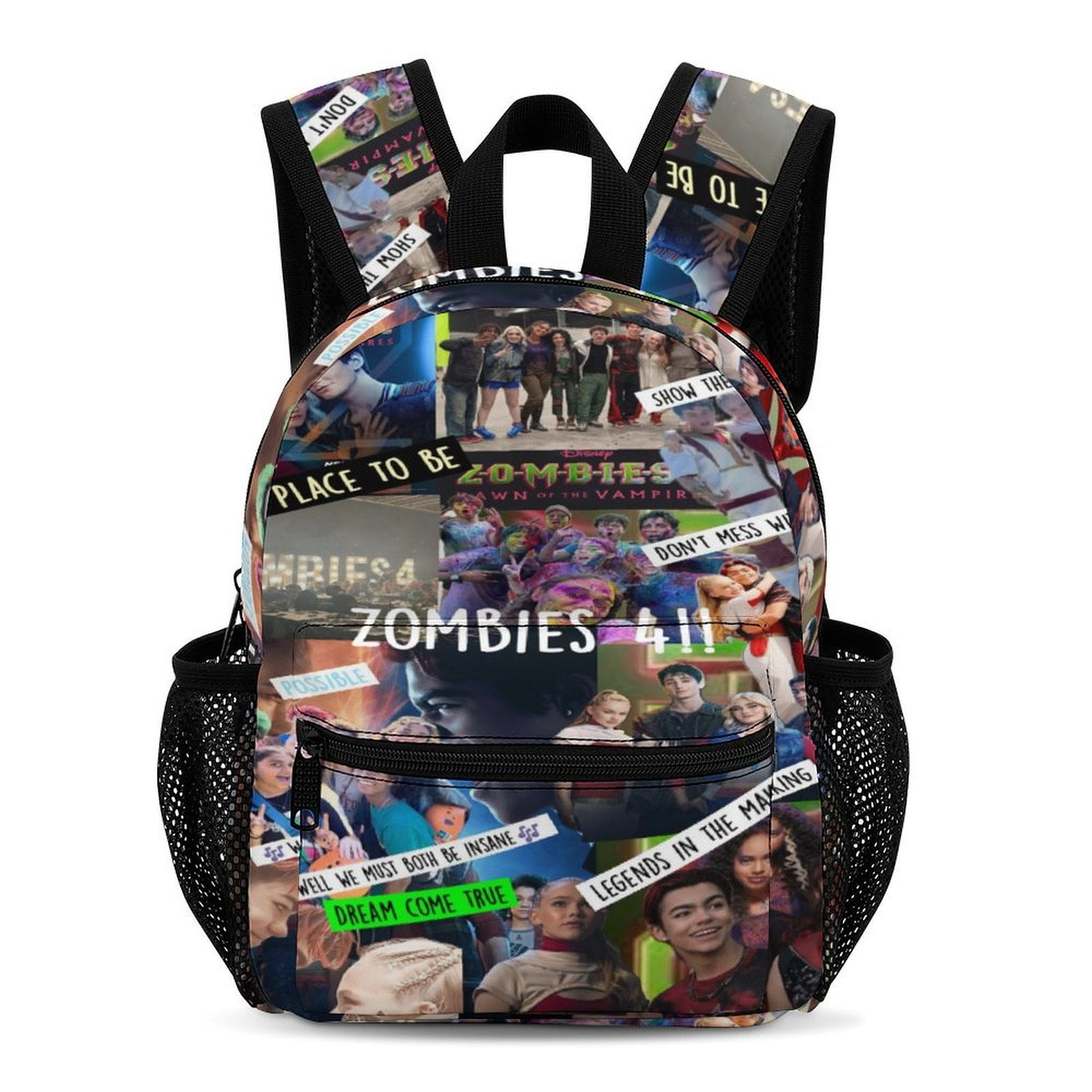 13In Zombio Character Backpack Front Pocket Small Knapsack Cartoon ...