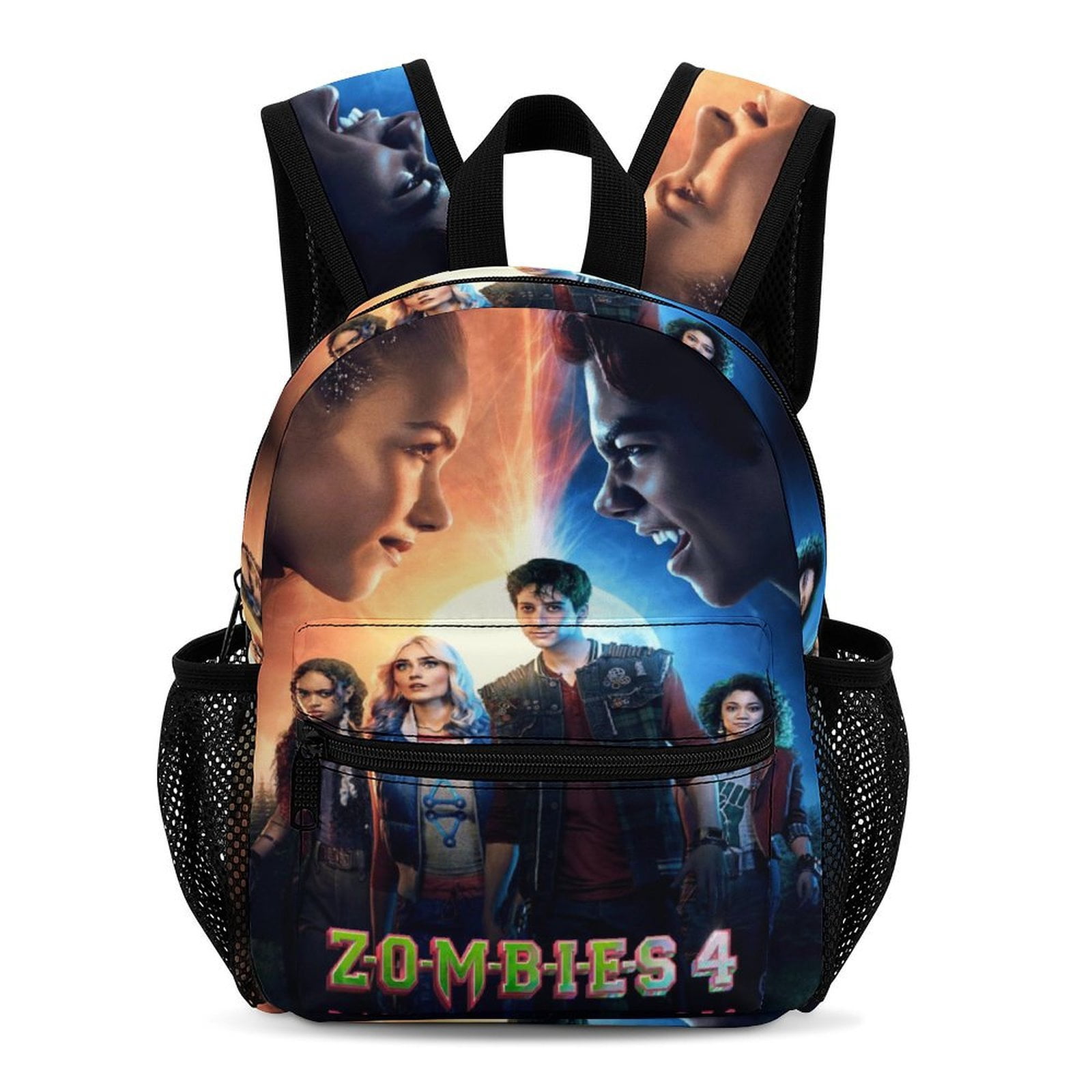 13In Zombio Character Backpack Front Pocket Small Knapsack Cartoon ...