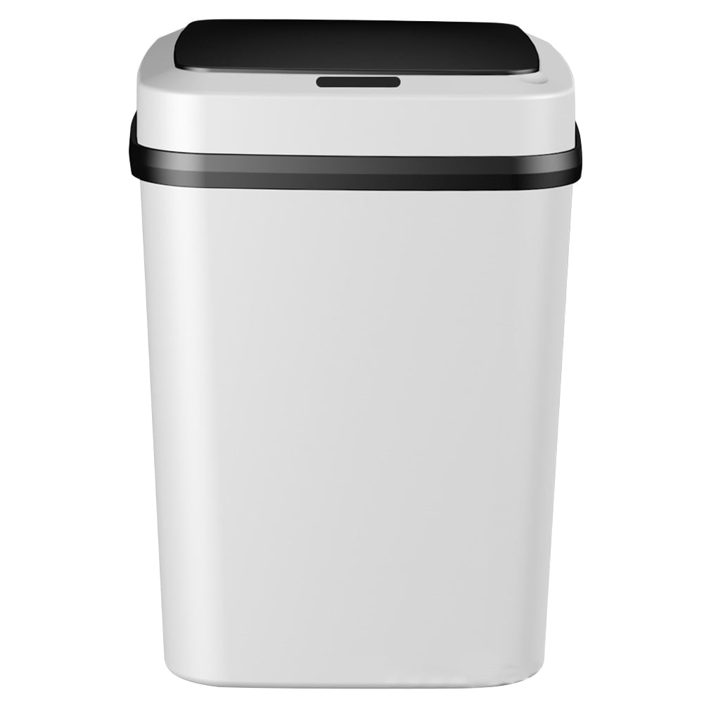 13L Bathroom Touch Trash Can Smart Garbage (Battery Induction) Home ...