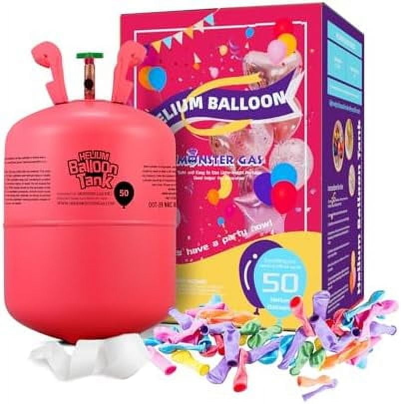 13L Helium Tank For Balloons At Home, Balloon Helium Tank Up To 50 Latex Balloons, Small Helium ...