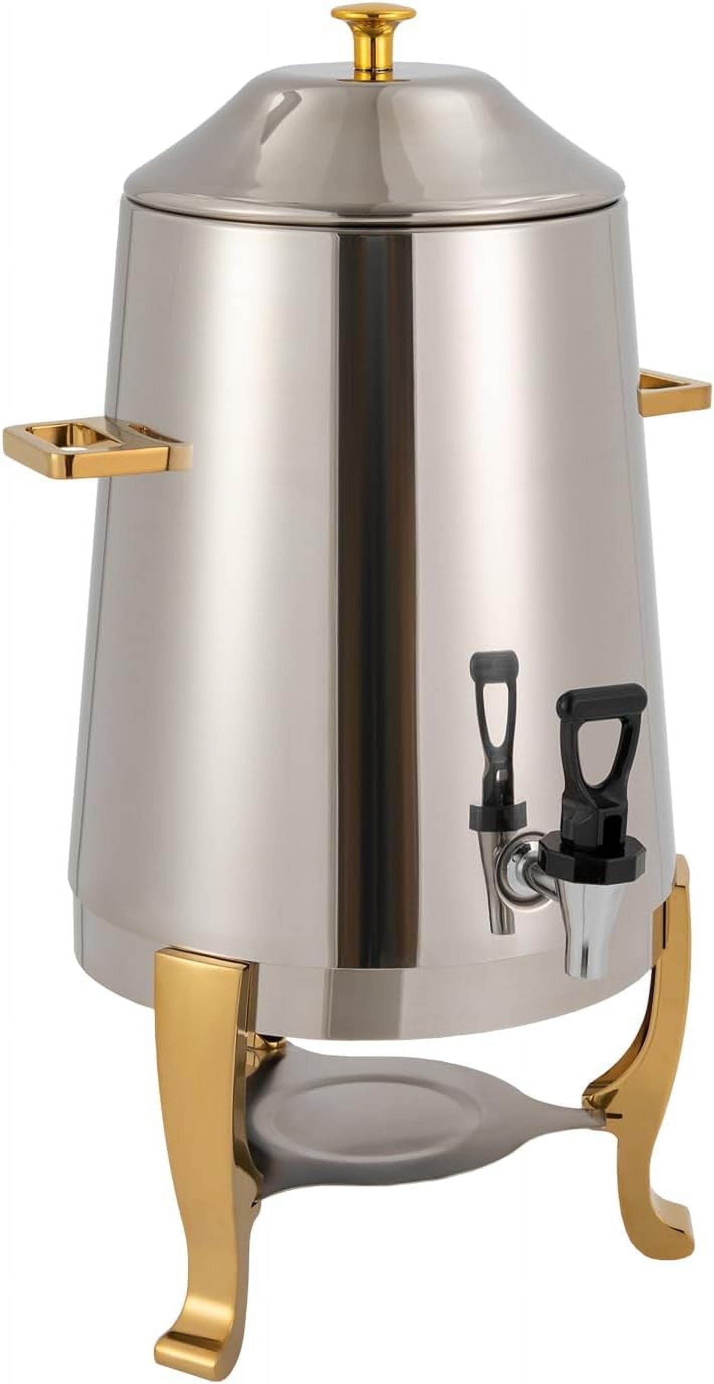 13L Hot Beverage Dispenser, Stainless Steel Coffee Chafer Urn Hot ...