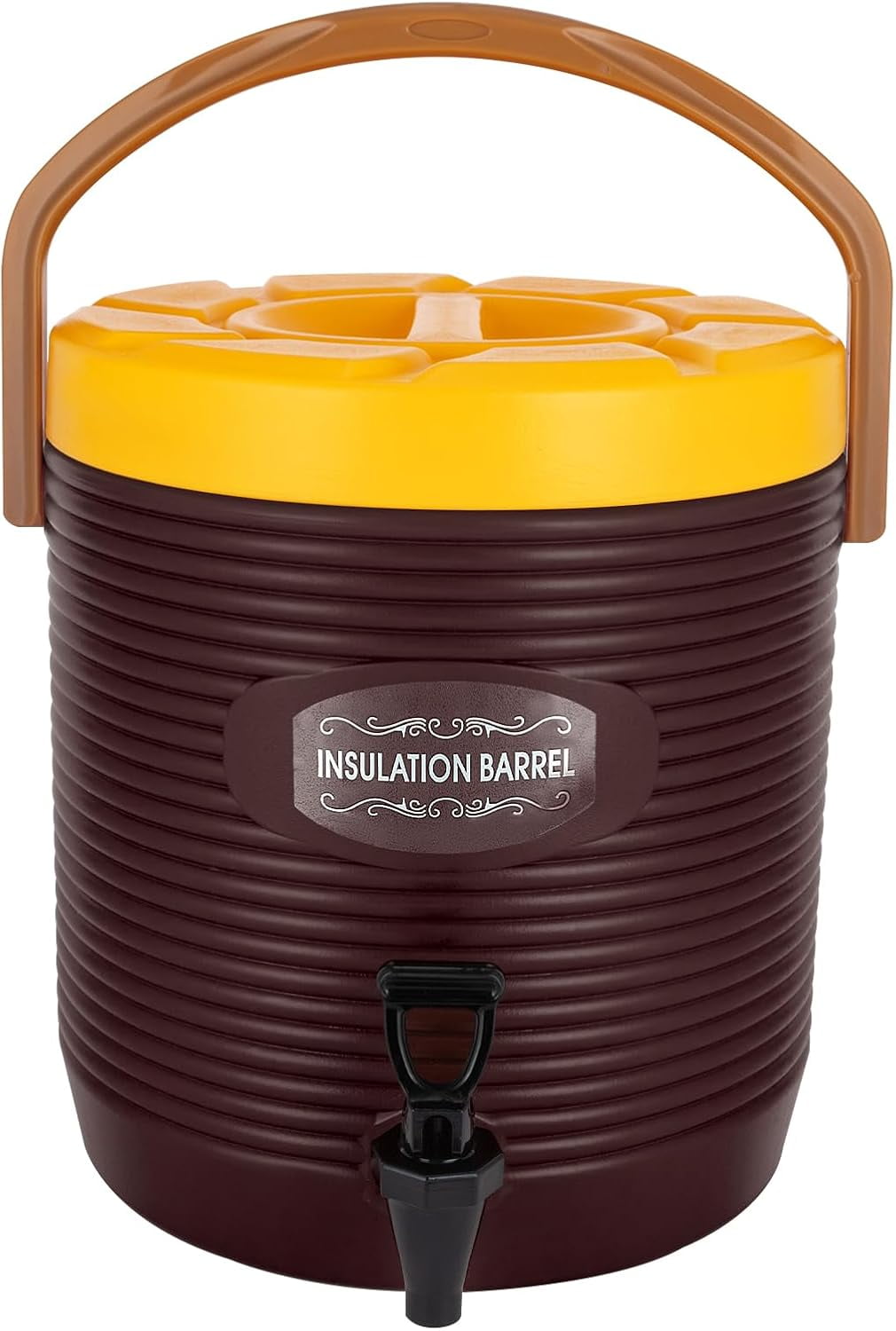 13L Hot and Cold Drink Dispenser, Large Capacity Insulated Bucket ...