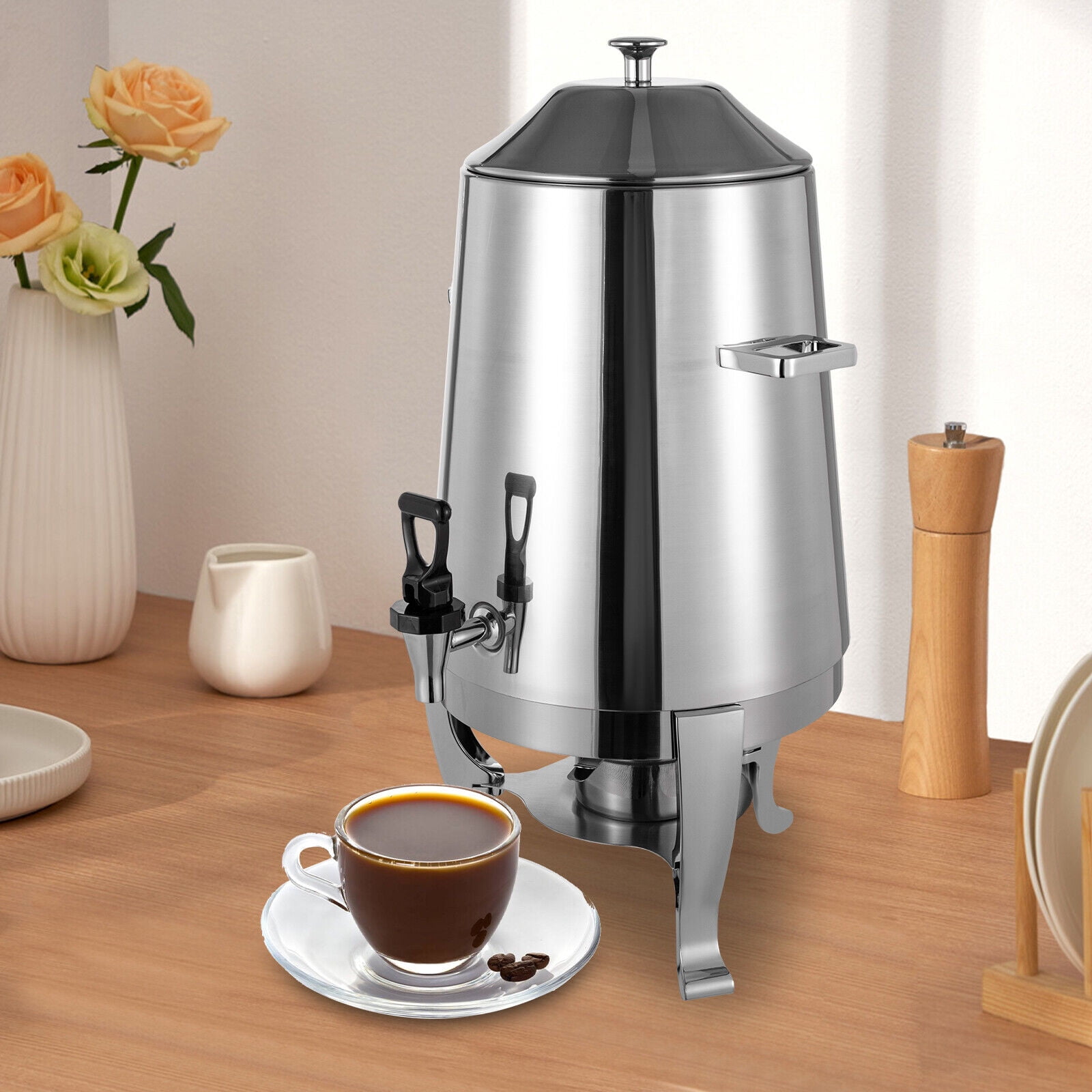 13L Hot Water Dispenser 3.43Gal Hot Beverage Dispenser Chafer Insulated ...