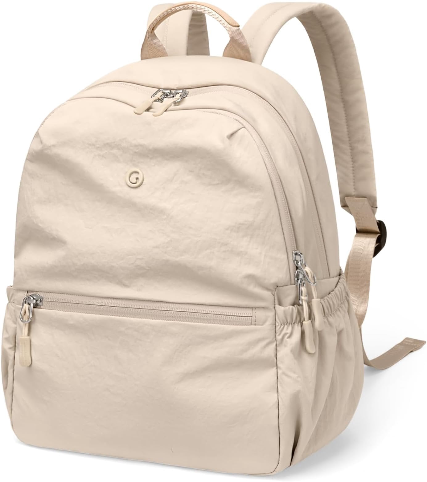 13L Mini Backpack Lightweight Nylon Daypack for Women, Small City Pack ...